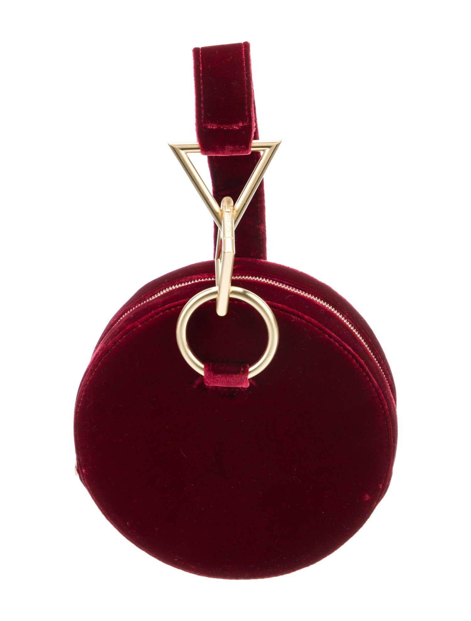 Tara Zadeh Velvet Handle Bag - Red Handle Bags, Handbags - TAZDD20061 ...