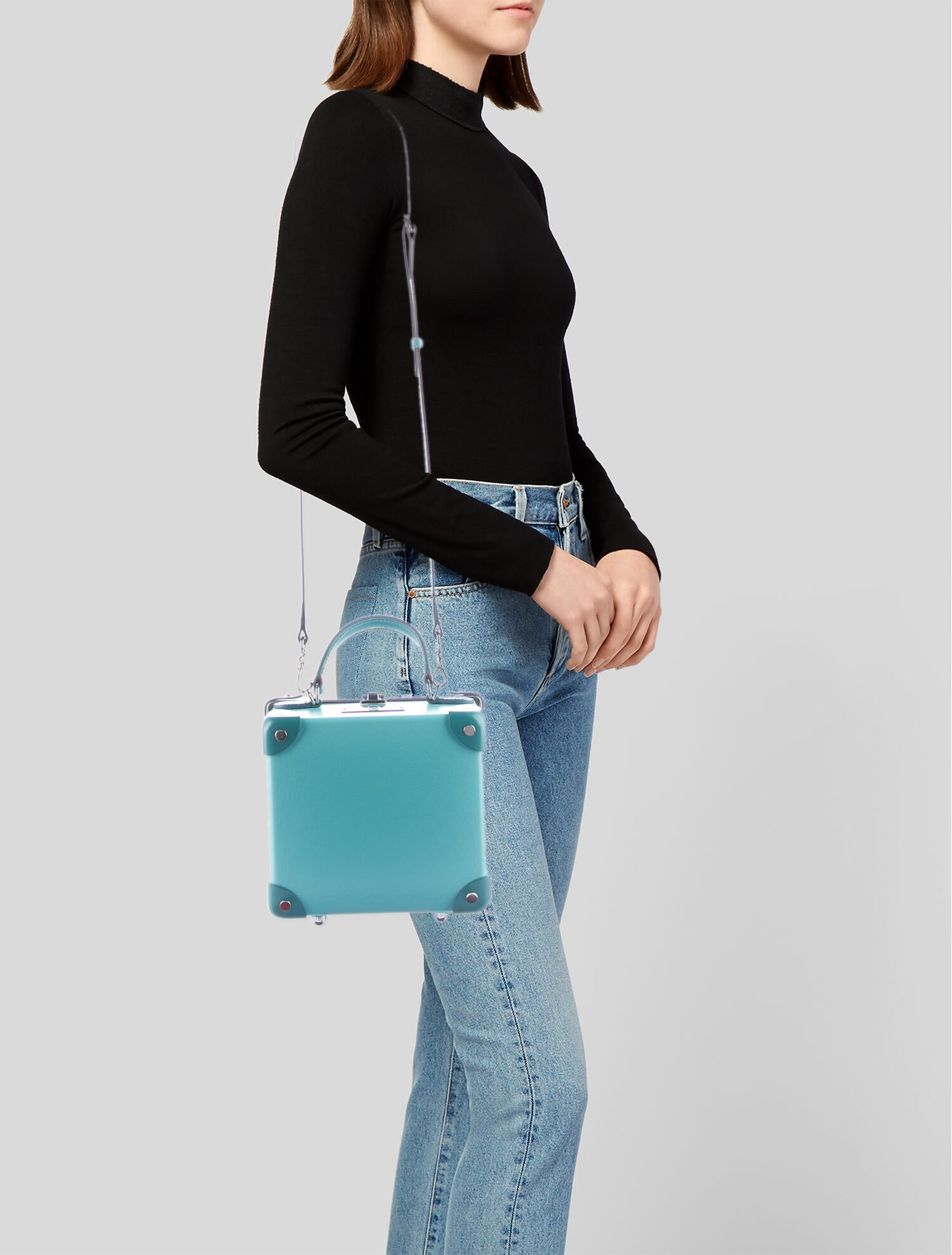 Tiffany & Co. x Globe-Trotter Globe-Trotter Leather-Trimmed Case - Blue ...