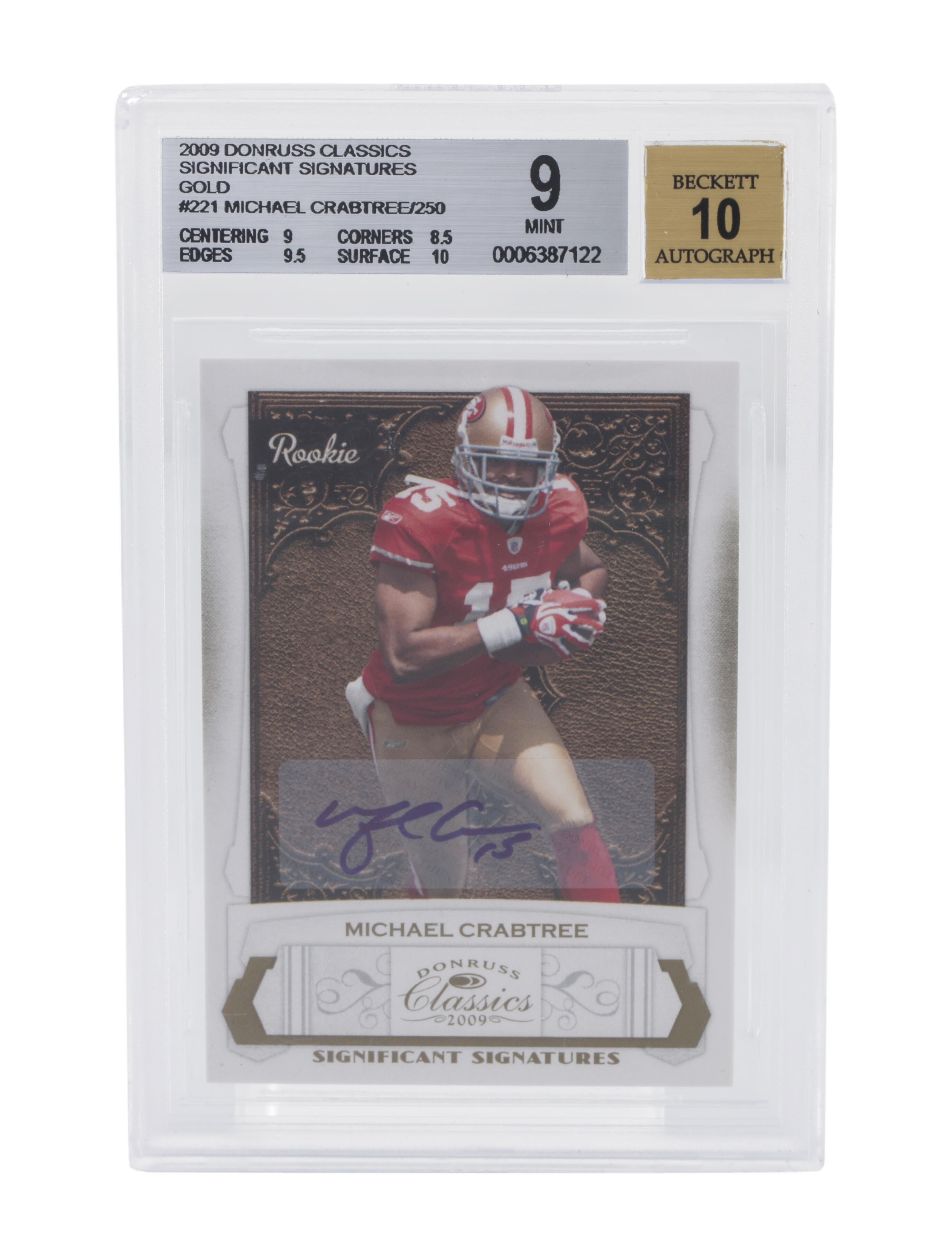 Trading Cards 2009 Donruss Classics Significant Signatures Gold Michael ...