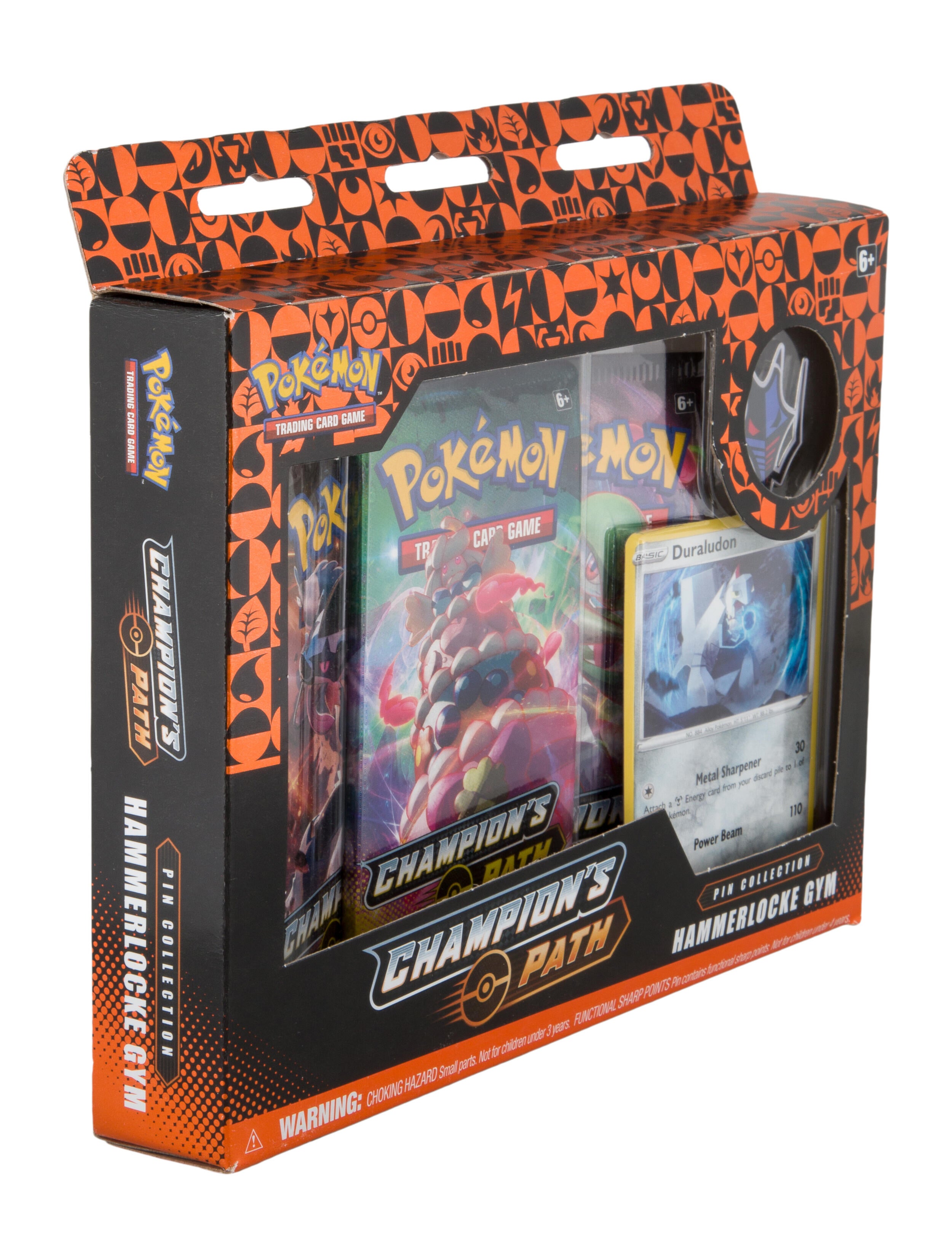 Trading Cards Pokémon Champion's Path Hammerlocke Gym Pin Collection ...