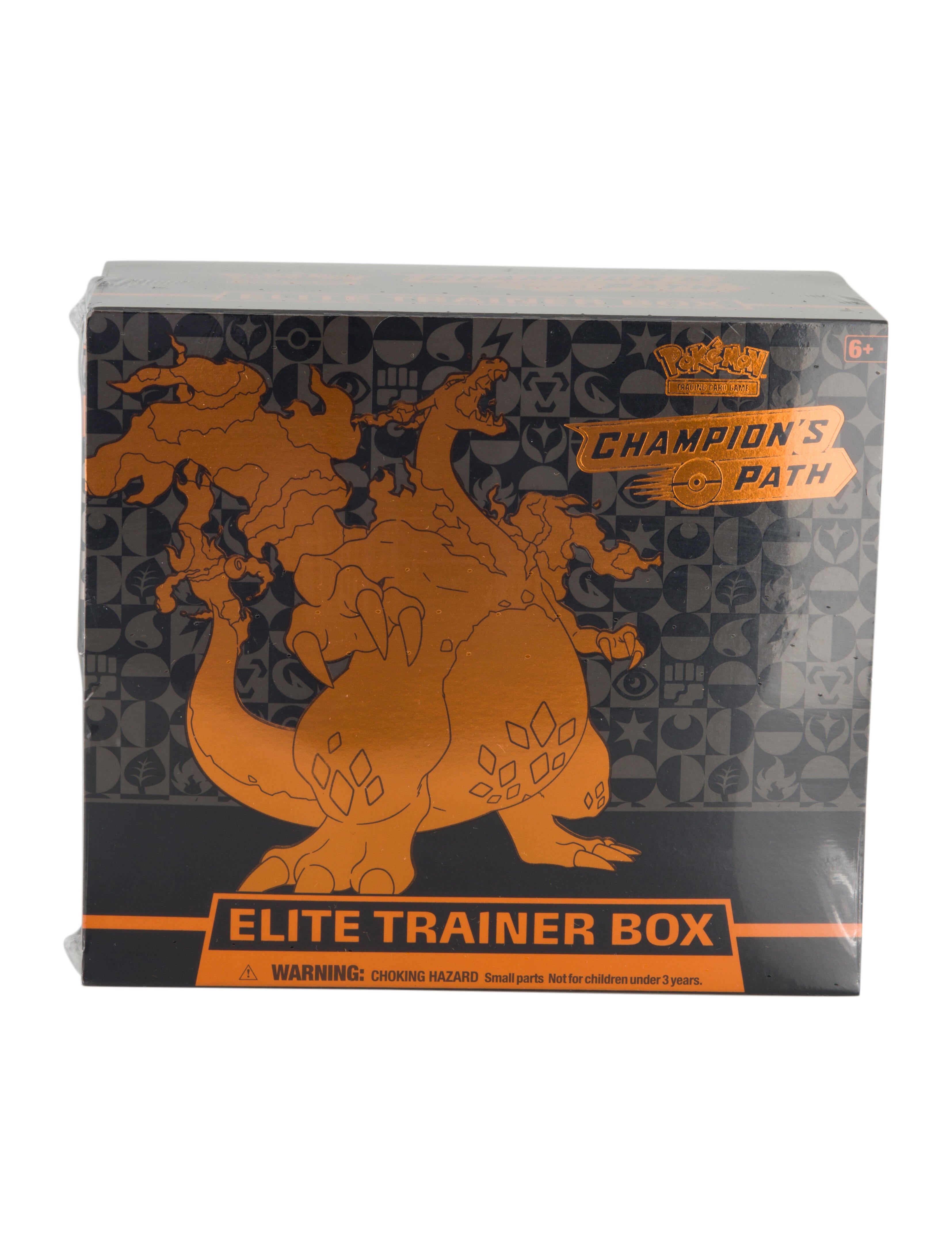 Trading Cards 2020 Pokemon Champion's Path Elite Trainer Box - Black ...