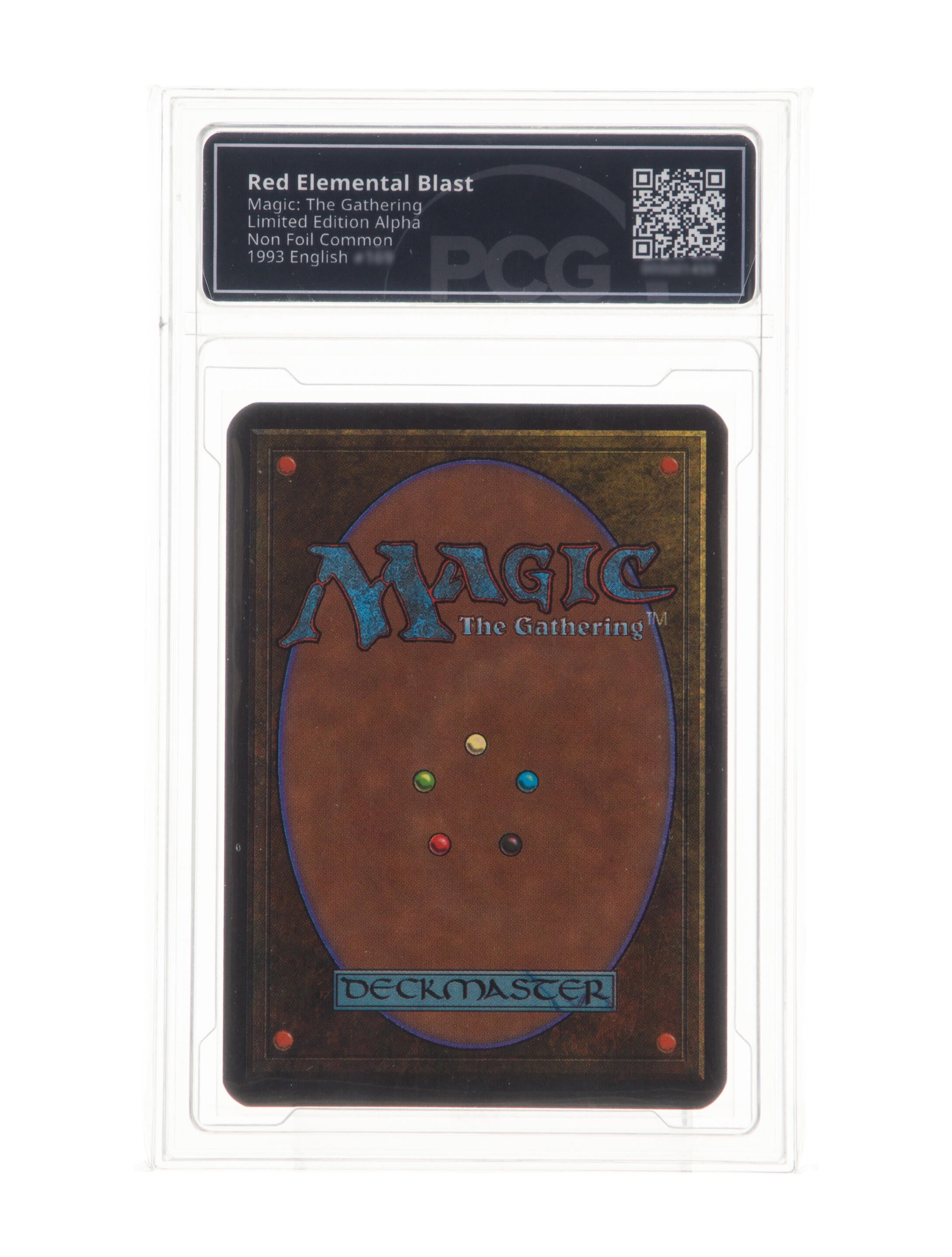 Trading Cards 1993 Magic the Gathering Red Elemental Blast Alpha C R ...