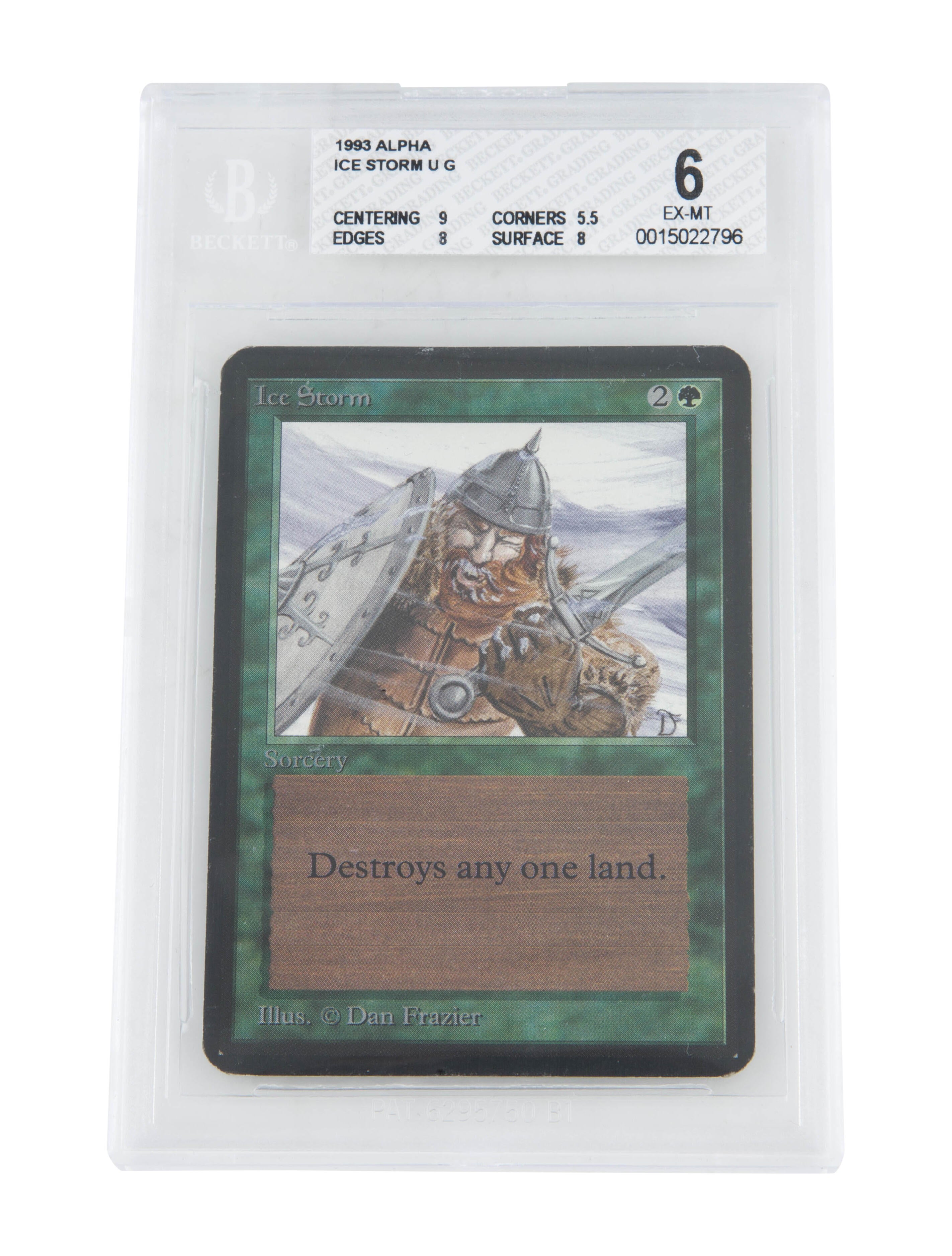 Trading Cards 1993 Magic: The Gathering Alpha Ice Storm BGS 6 - TCG ...
