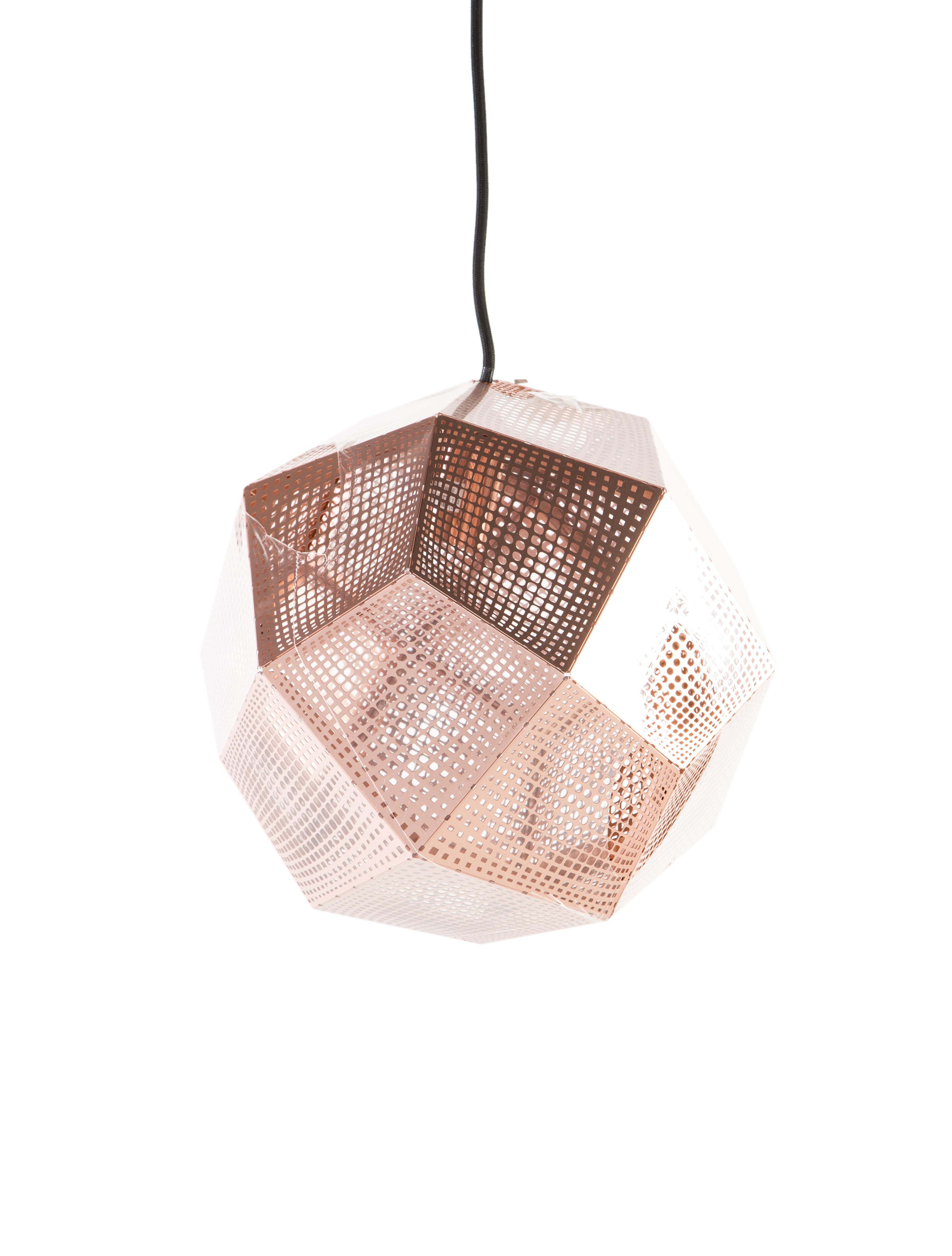 Tom Dixon Etch Pendant Light - Brown, 1 pieces Ceiling & Fixtures ...