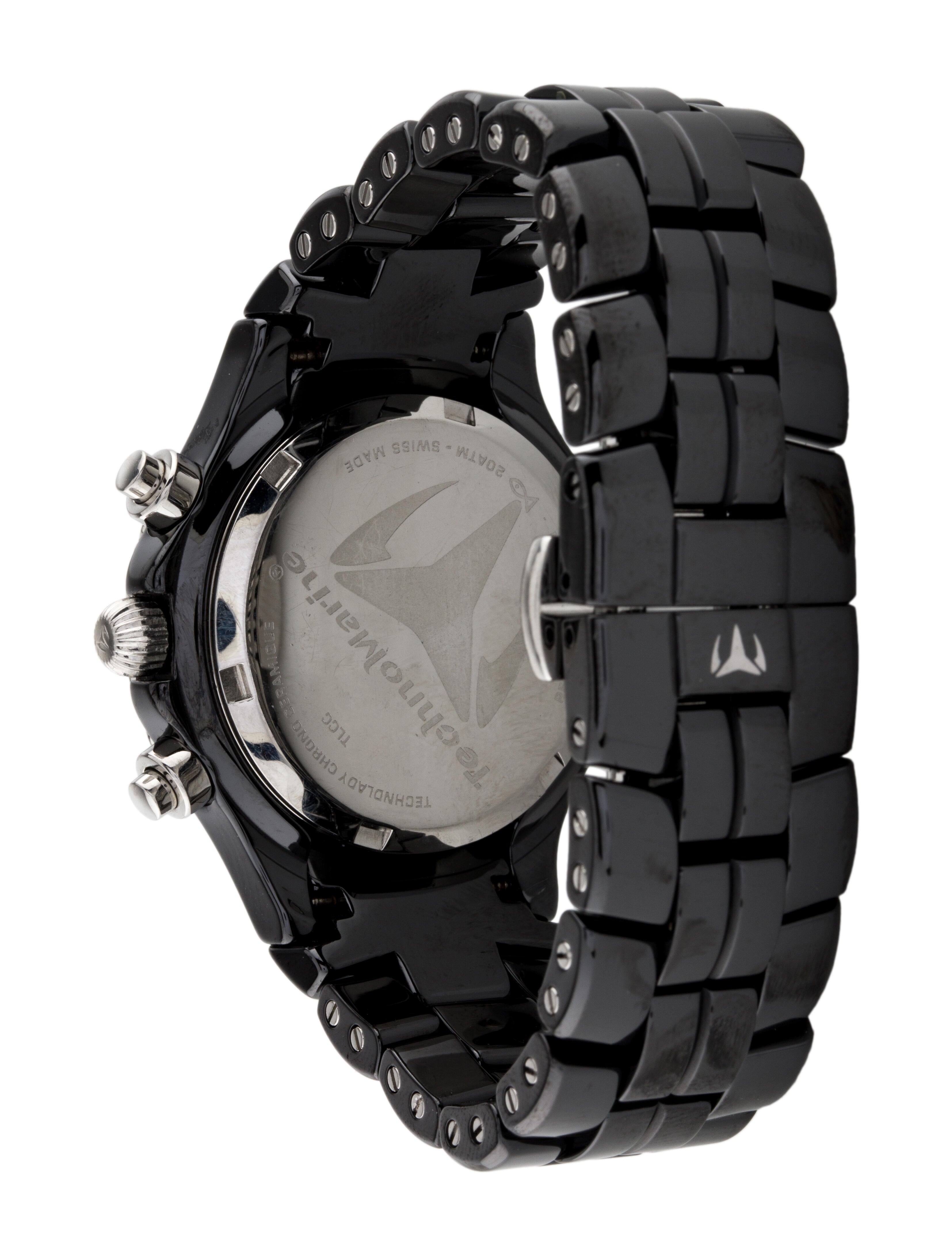 TechnoMarine Technolady Chrono Ceramique Watch - TEC21396 | The RealReal