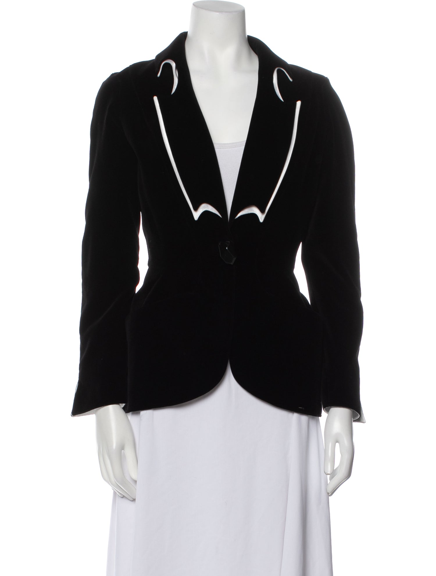 Thierry Mugler Vintage 1992 Skirt Suit - Black Suits and Sets, Clothing ...