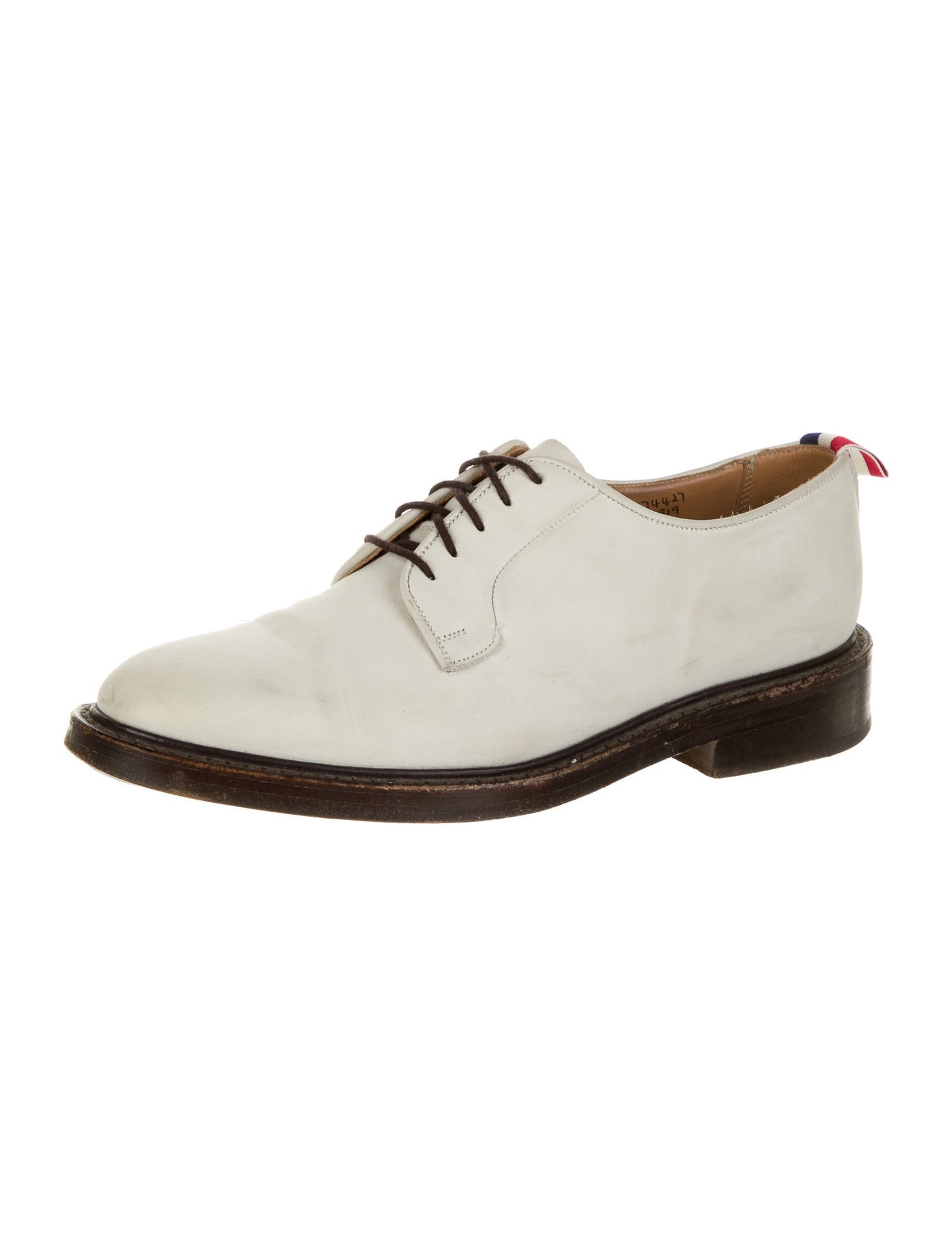Thom Browne Leather Derby Shoes - Shoes - THO34502 | The RealReal