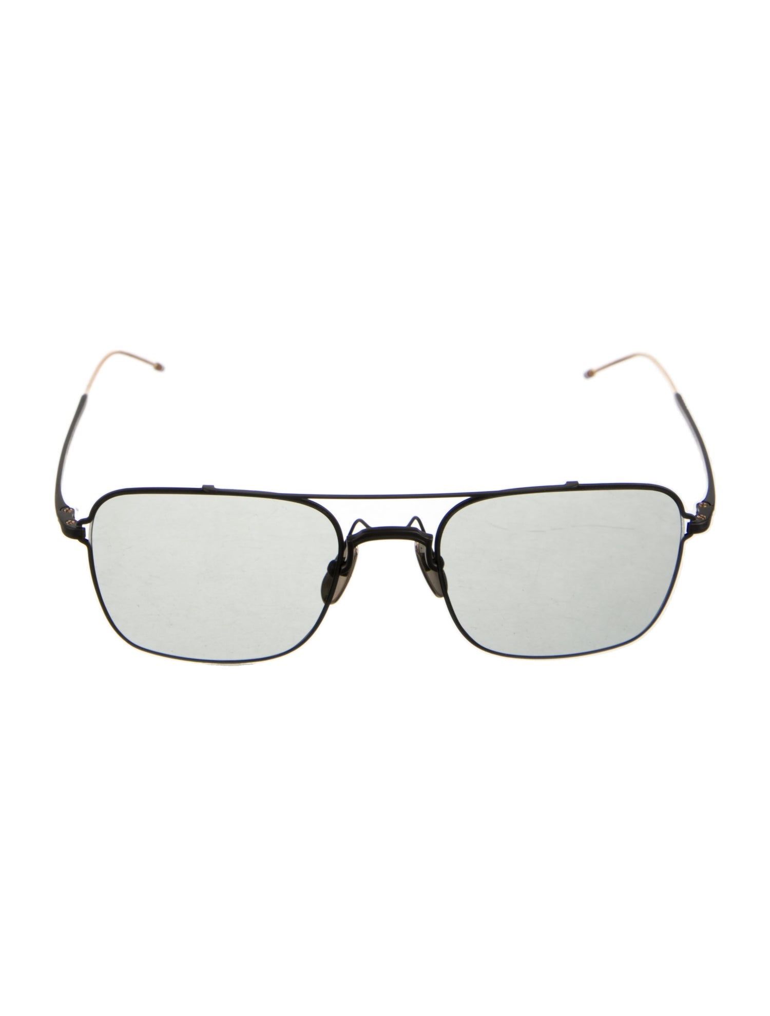Thom Browne Square Tinted Sunglasses Black Sunglasses Accessories
