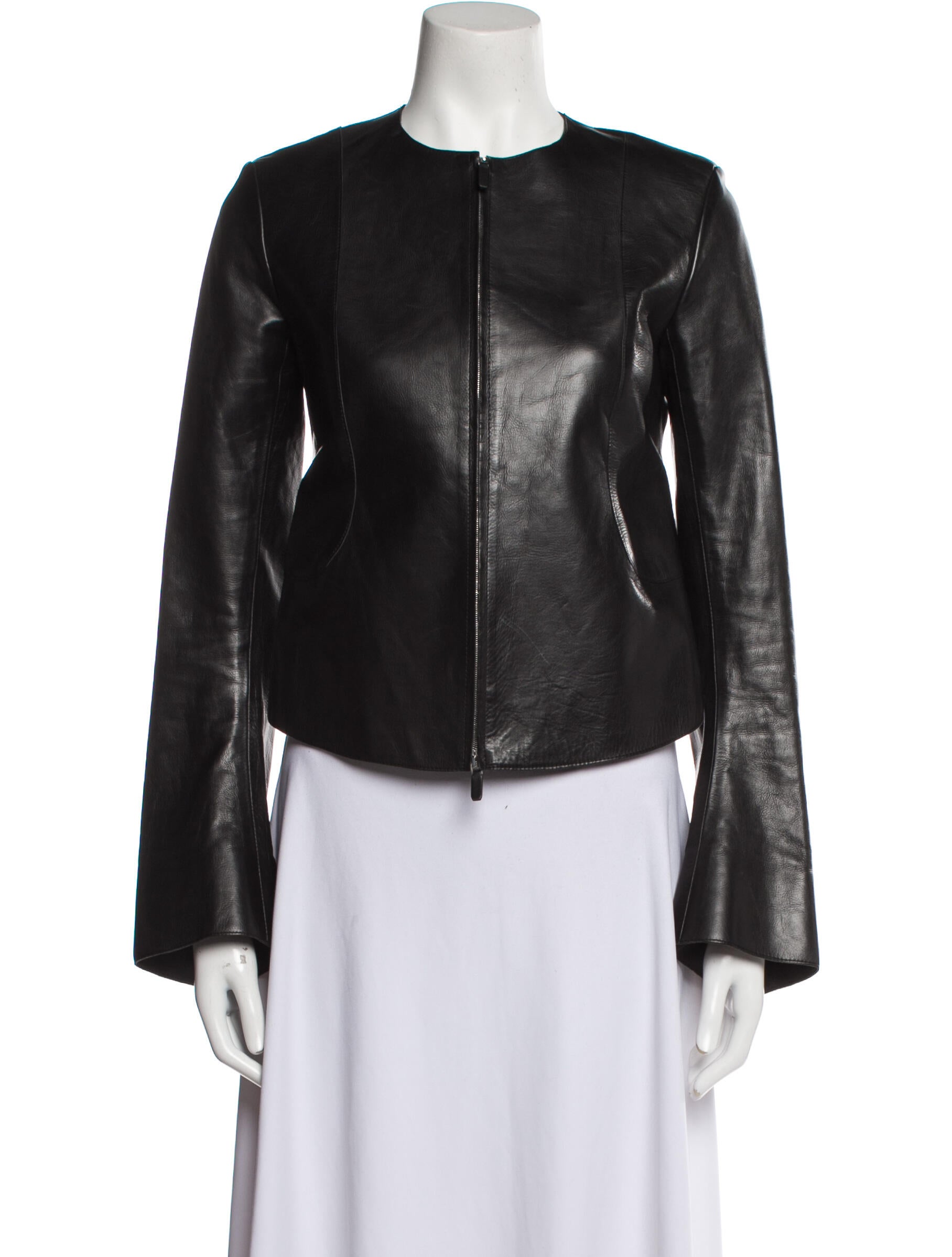 Haider Ackermann Leather Biker Jacket - Black Jackets, Clothing ...