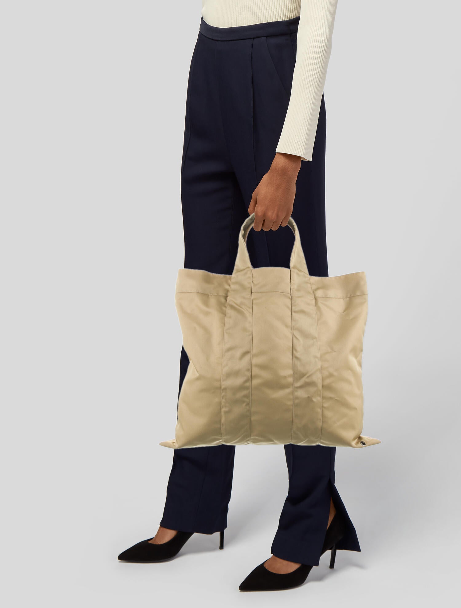 The Row Nylon Tote Bag - Totes, Handbags | The RealReal