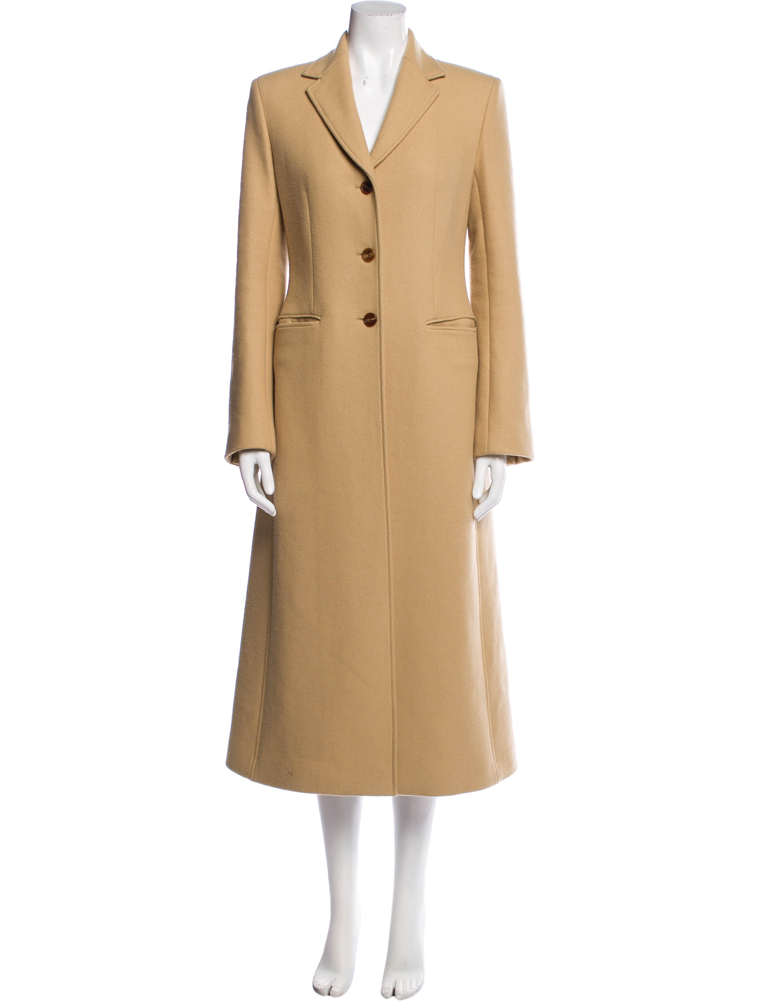 The Row Cashmere Belted Coat w/ Tags - Brown Coats, Clothing - THR25211 ...