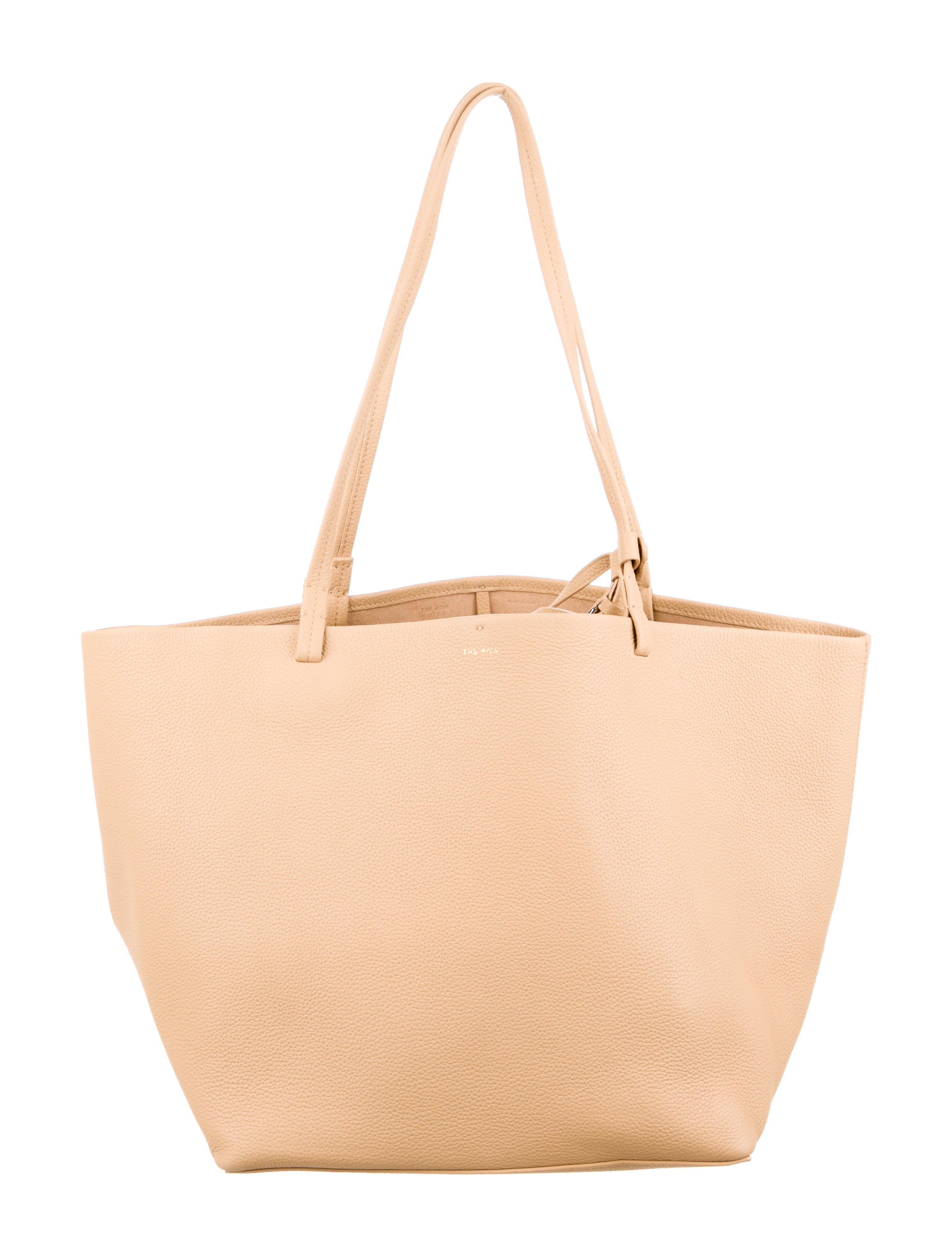 The Row Leather Shopper Tote w/ Pouch - Neutrals Totes, Handbags ...