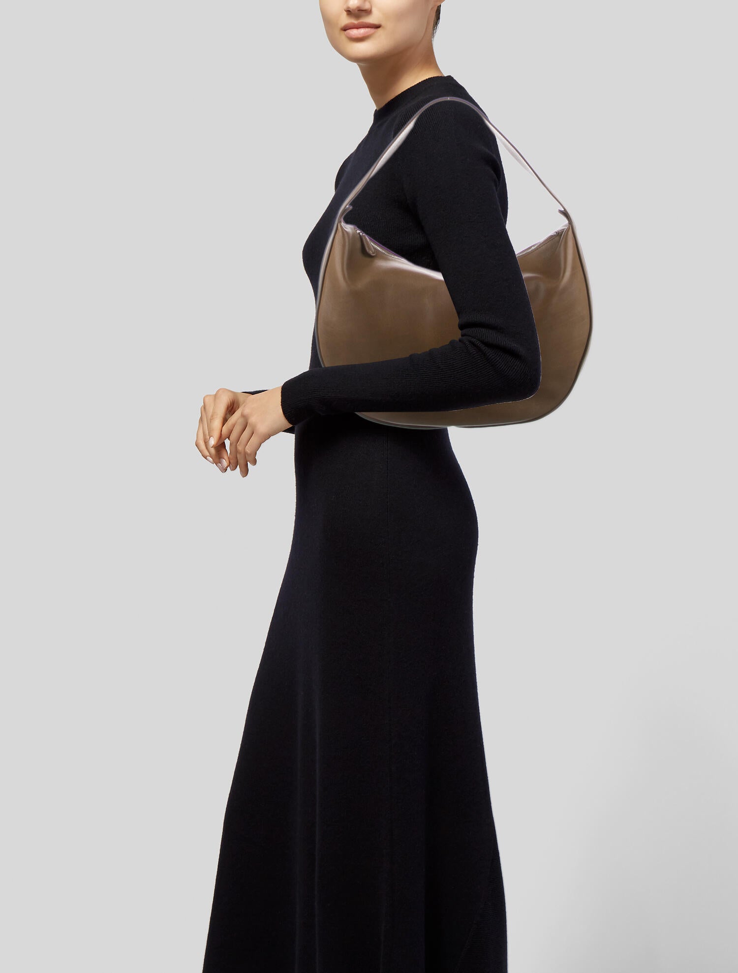 The Row Suede Hobo - Brown Hobos, Handbags - THR24817 | The RealReal