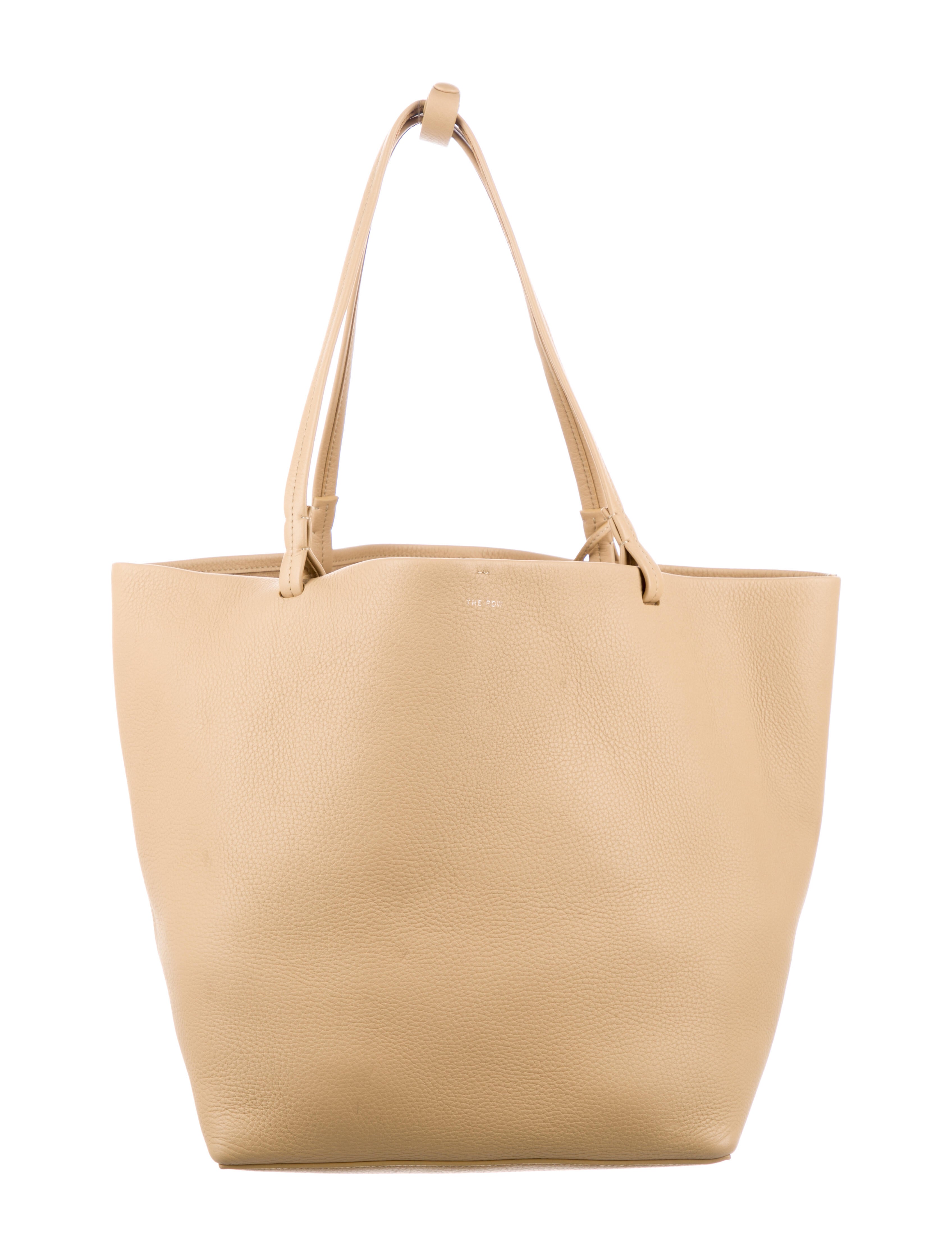 The Row Leather Tote Bag - Neutrals Totes, Handbags - THR102707 | The ...