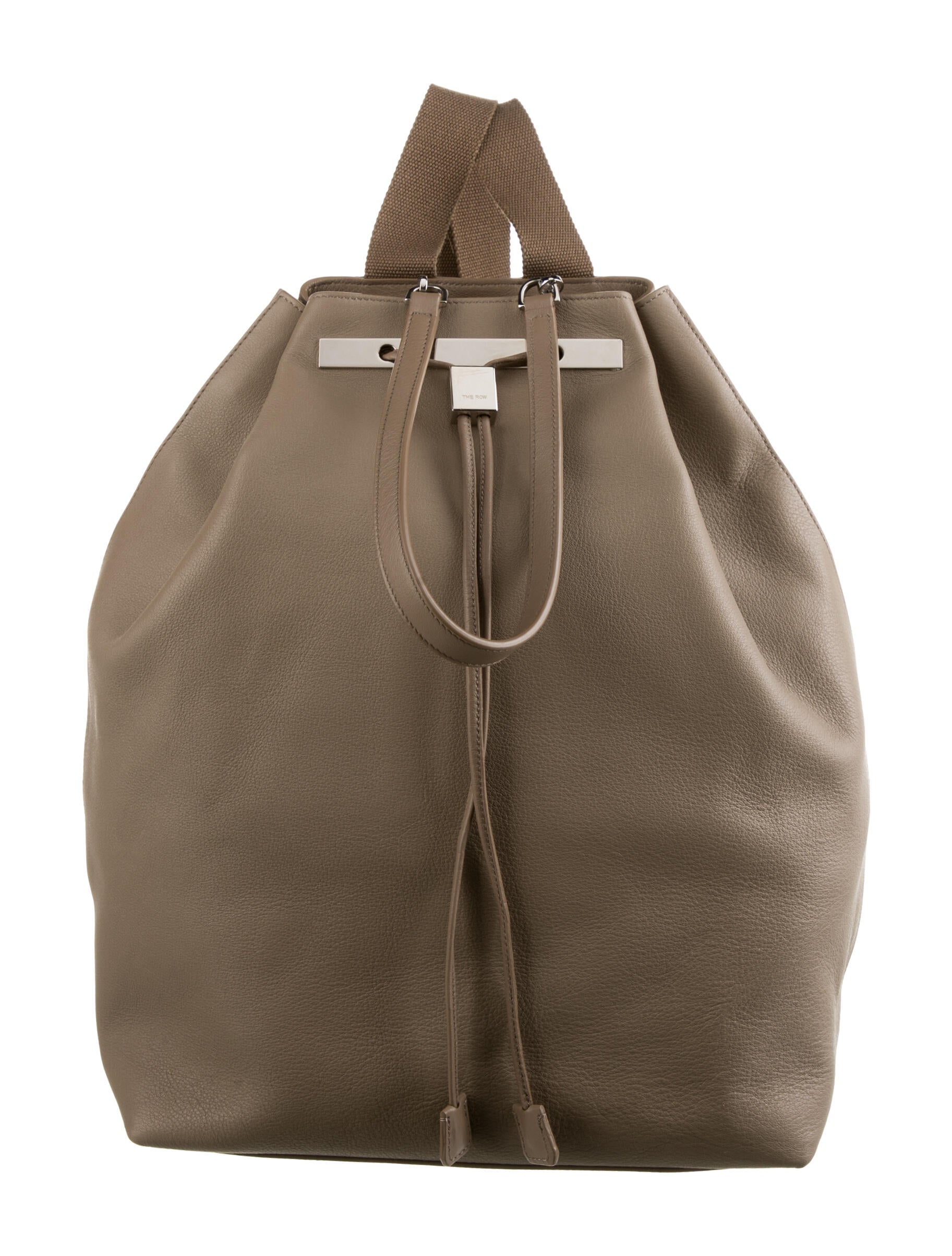 The Row Leather Backpack - Brown Backpacks, Handbags - THR119562 | The ...