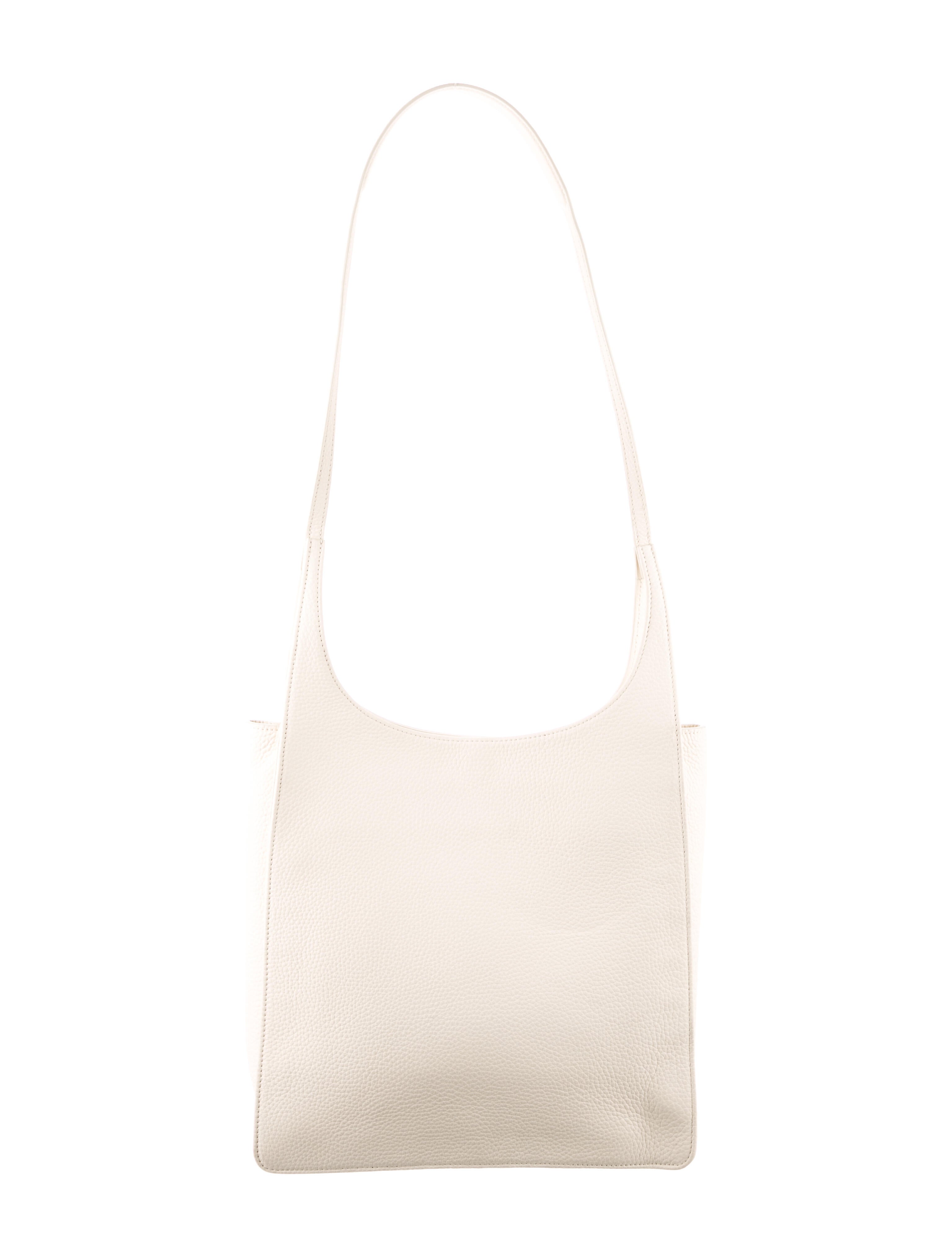 The Row Leather Jules Shoulder Bag - Neutrals Shoulder Bags, Handbags ...