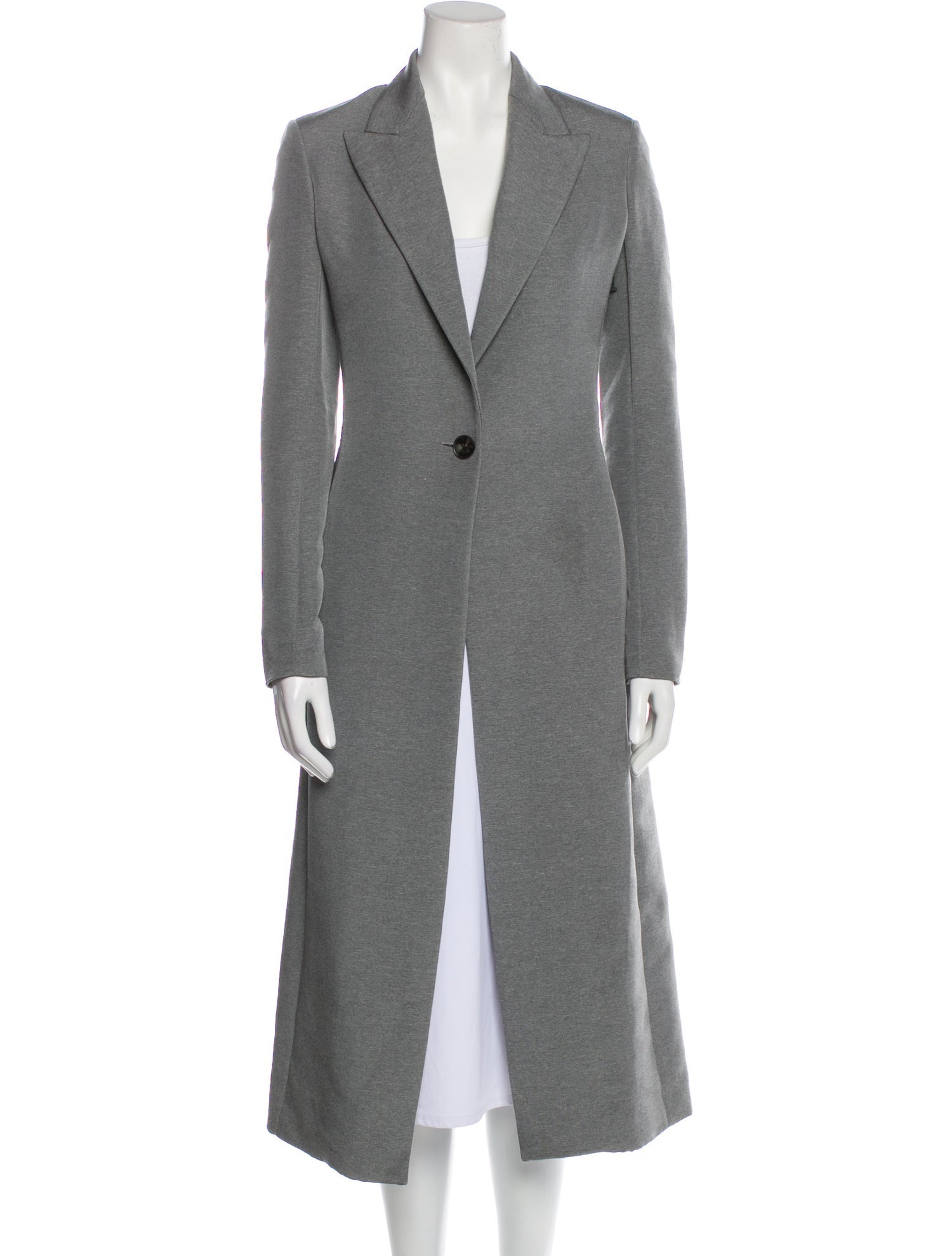 The Row Coat - Grey Coats, Clothing - THR131131 | The RealReal
