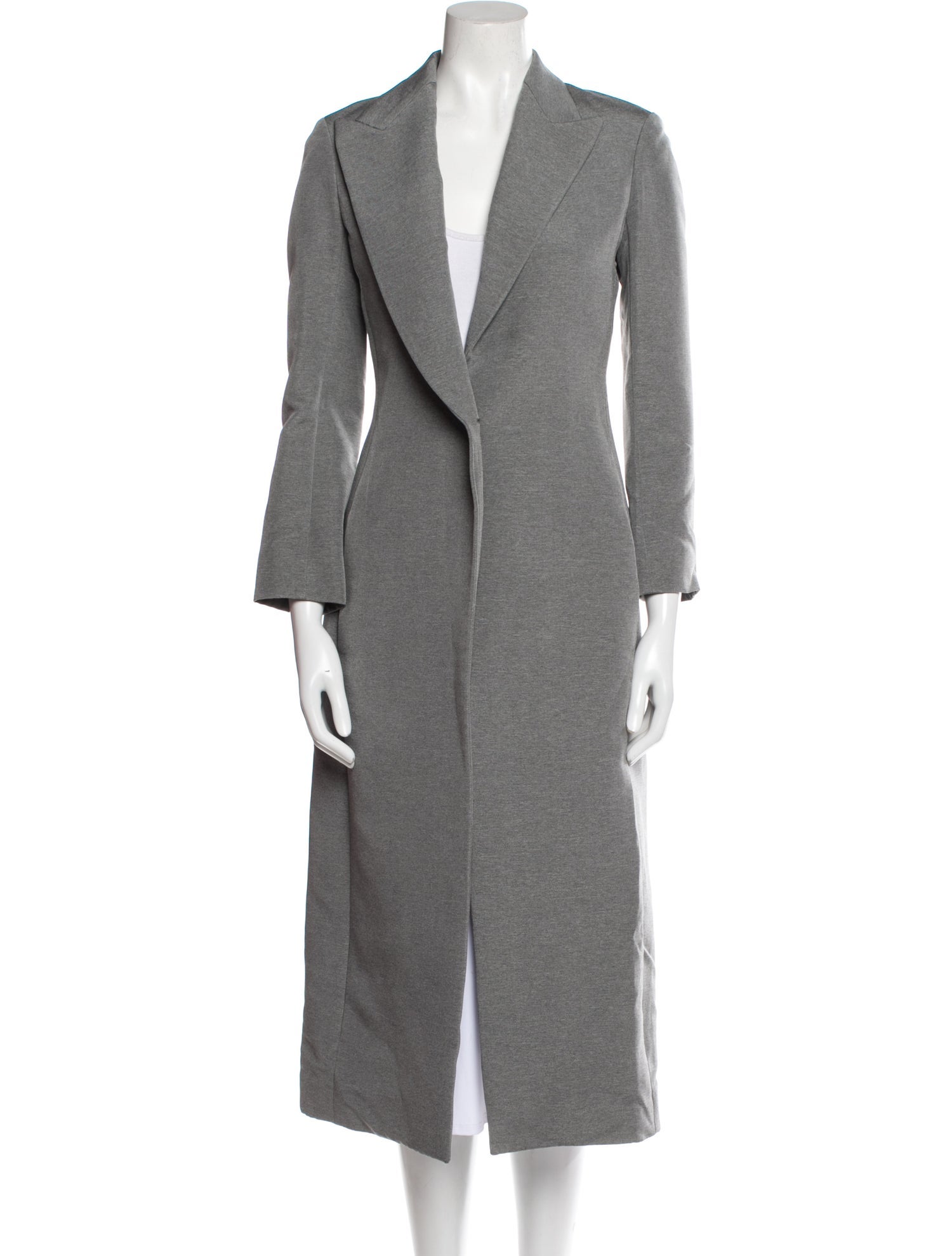 The Row Coat - Grey Coats, Clothing - THR133446 | The RealReal