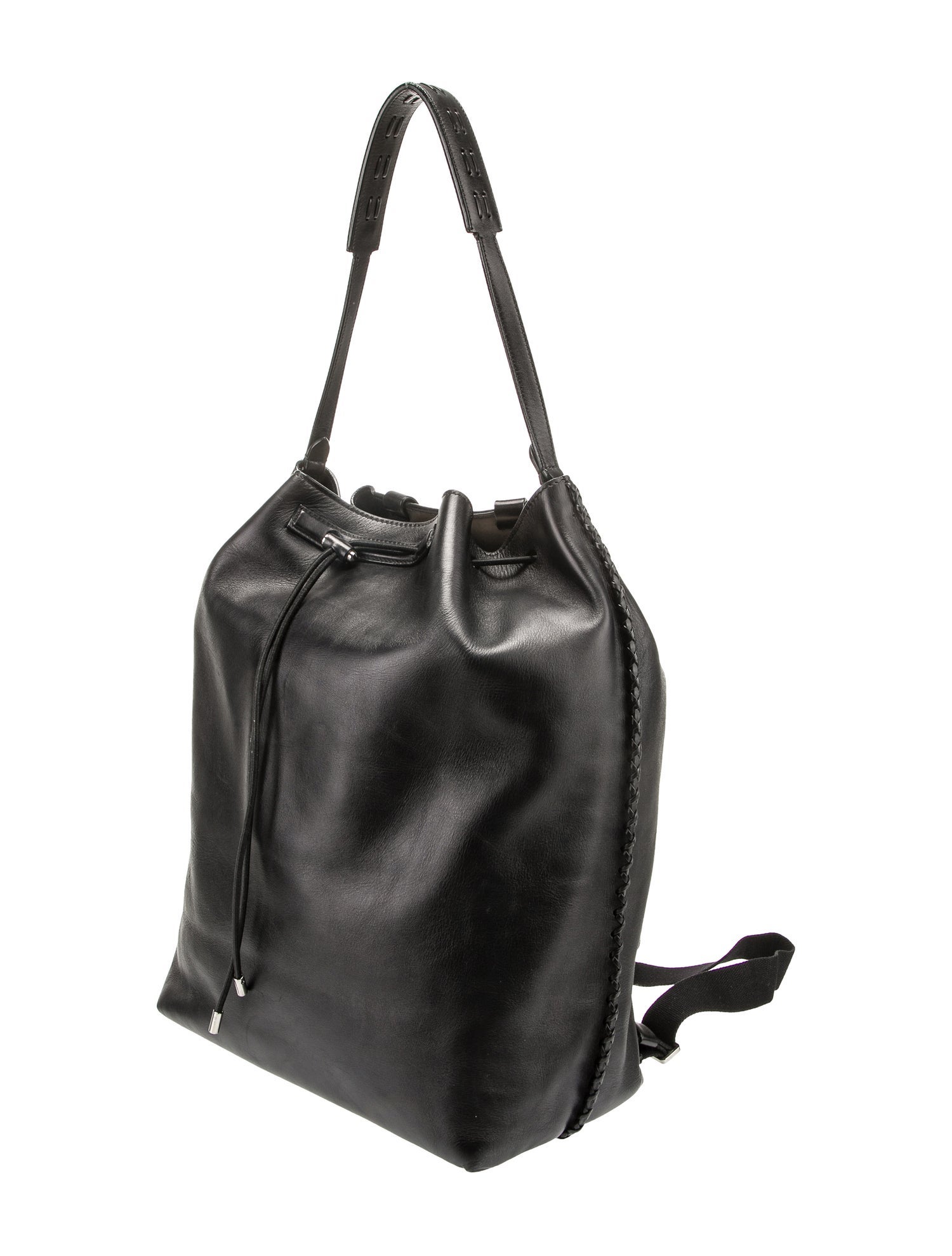 The Row Leather Backpack 11 - Brown Backpacks, Handbags - THR133581 ...