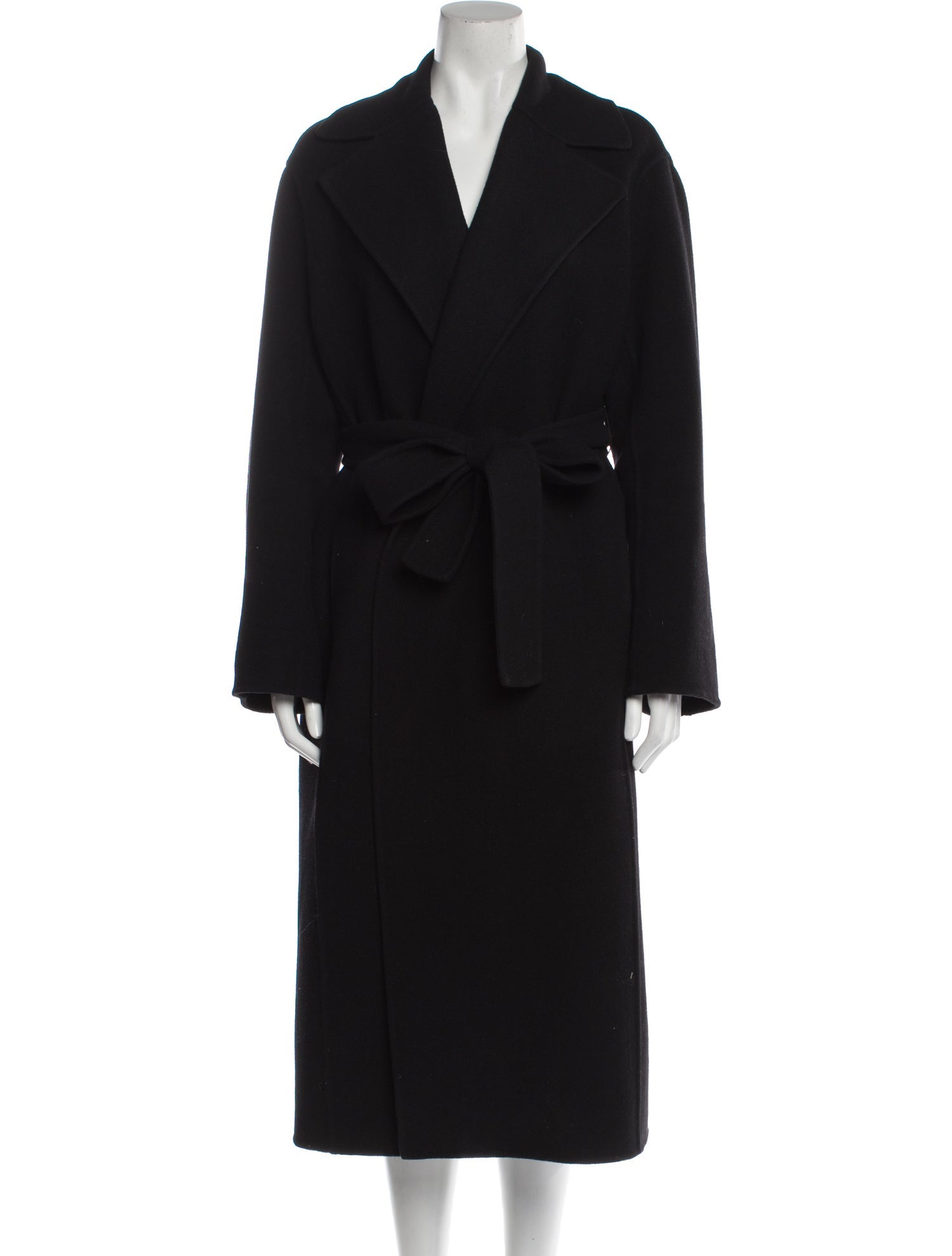 The Row Coat - Black Coats, Clothing - THR140106 | The RealReal