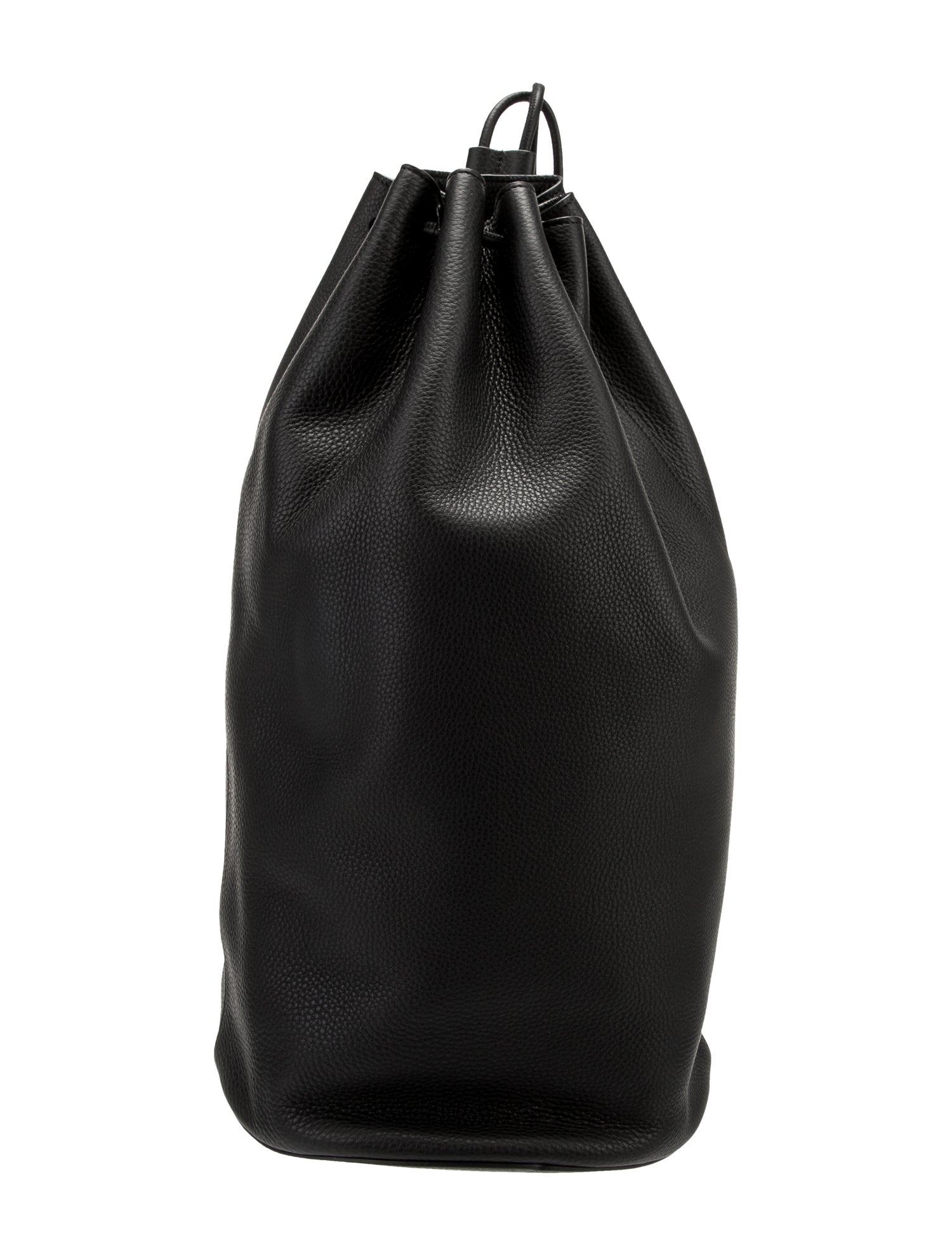 The Row Leather Massimo Backpack w/Tags - Black Backpacks, Handbags ...