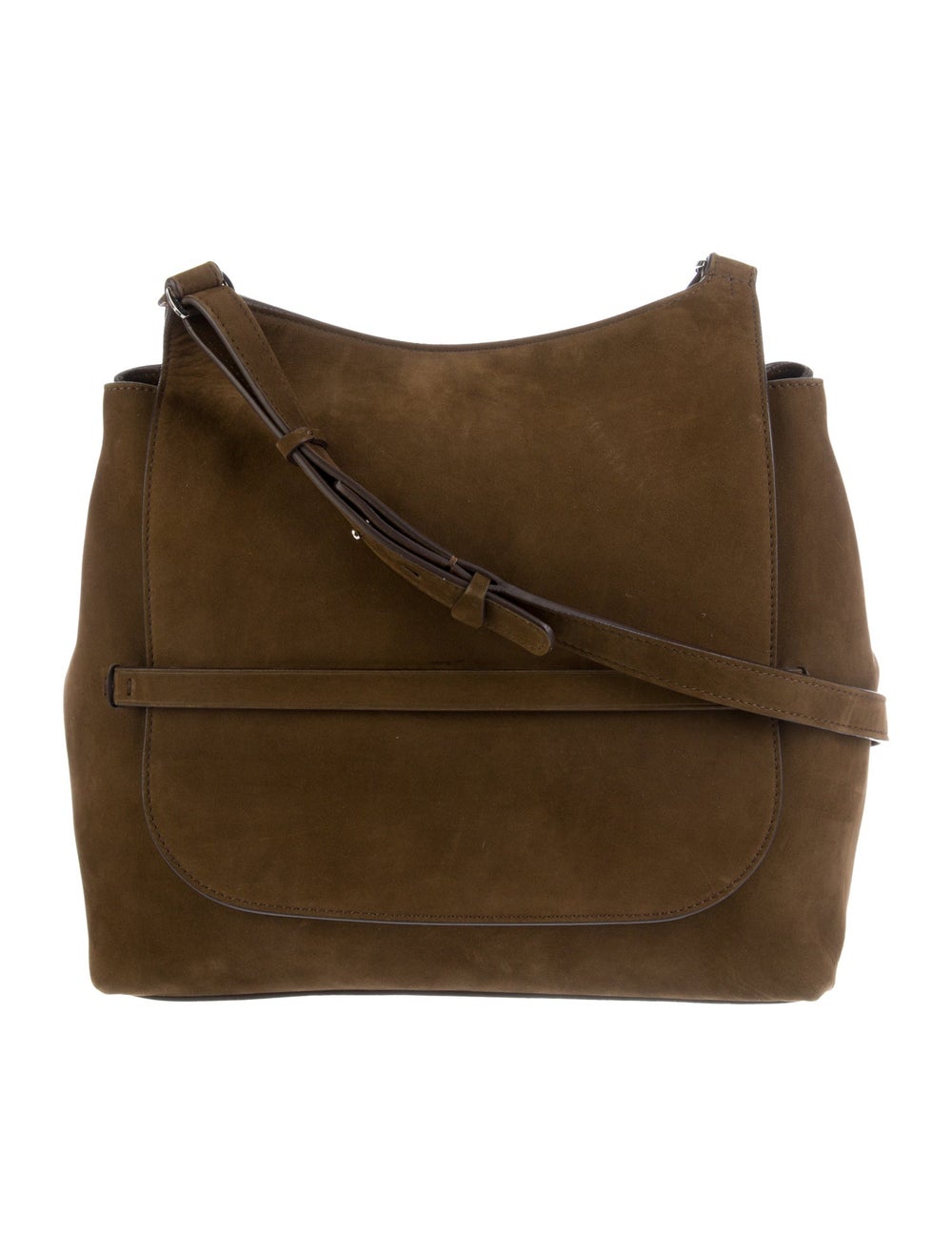 The Row Suede Sideby Shoulder Bag - Brown Crossbody Bags, Handbags ...