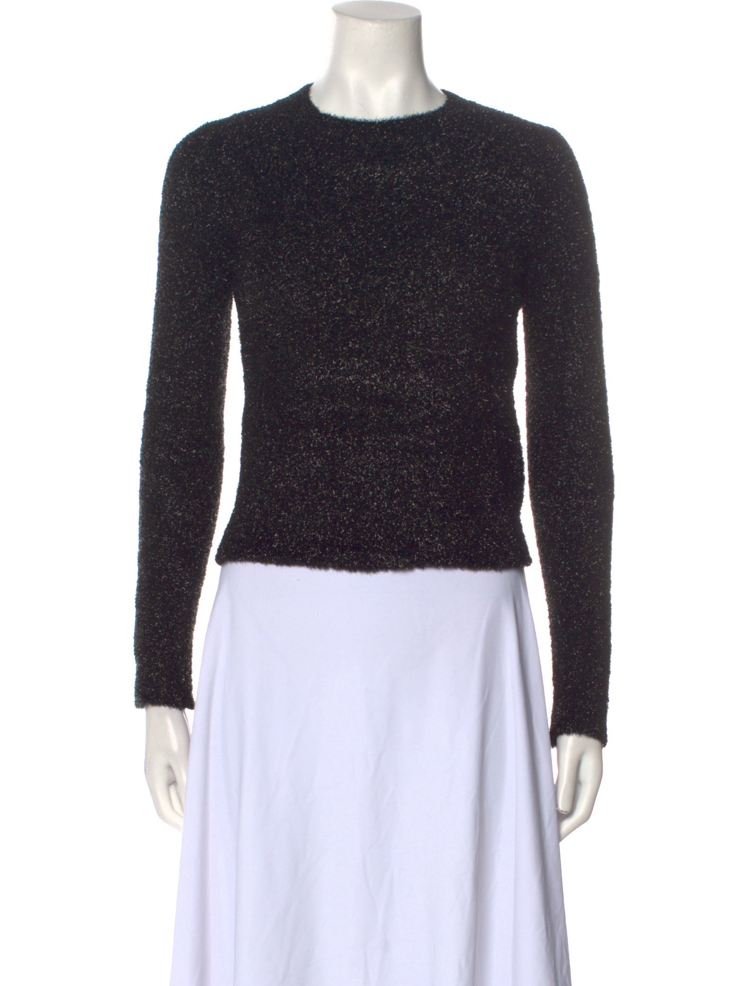 The Row Crew Neck Sweater - Black Knitwear, Clothing - THR143115 | The ...