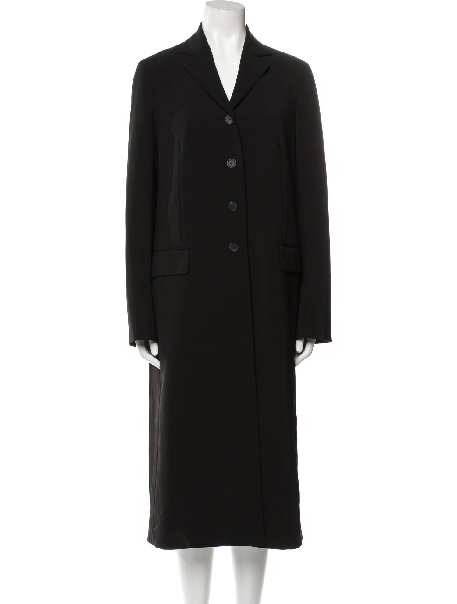 The Row Coat - Black Coats, Clothing - THR143696 | The RealReal