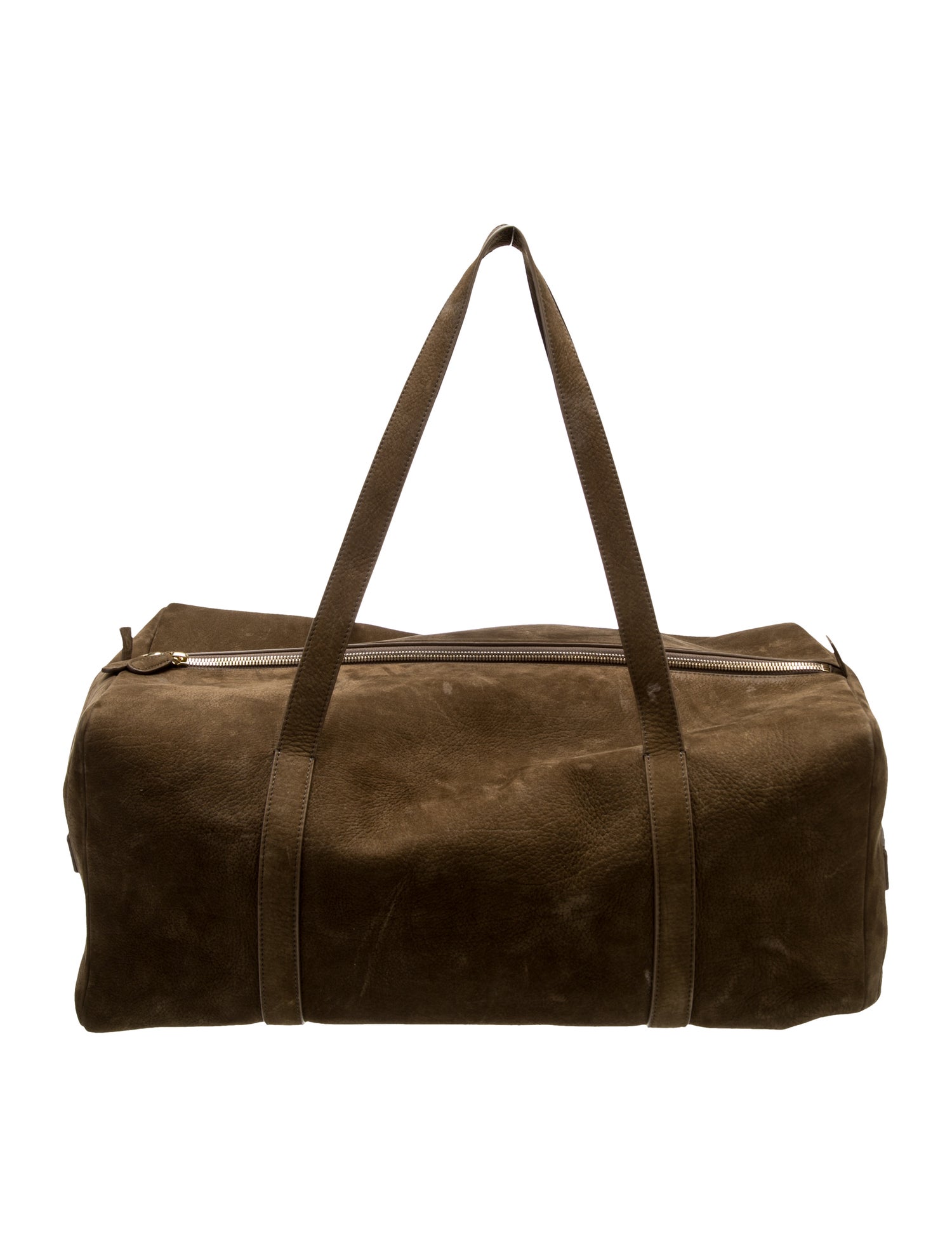 The Row Suede Gio Duffle Bag - Grey Totes, Handbags - THR145428 | The ...