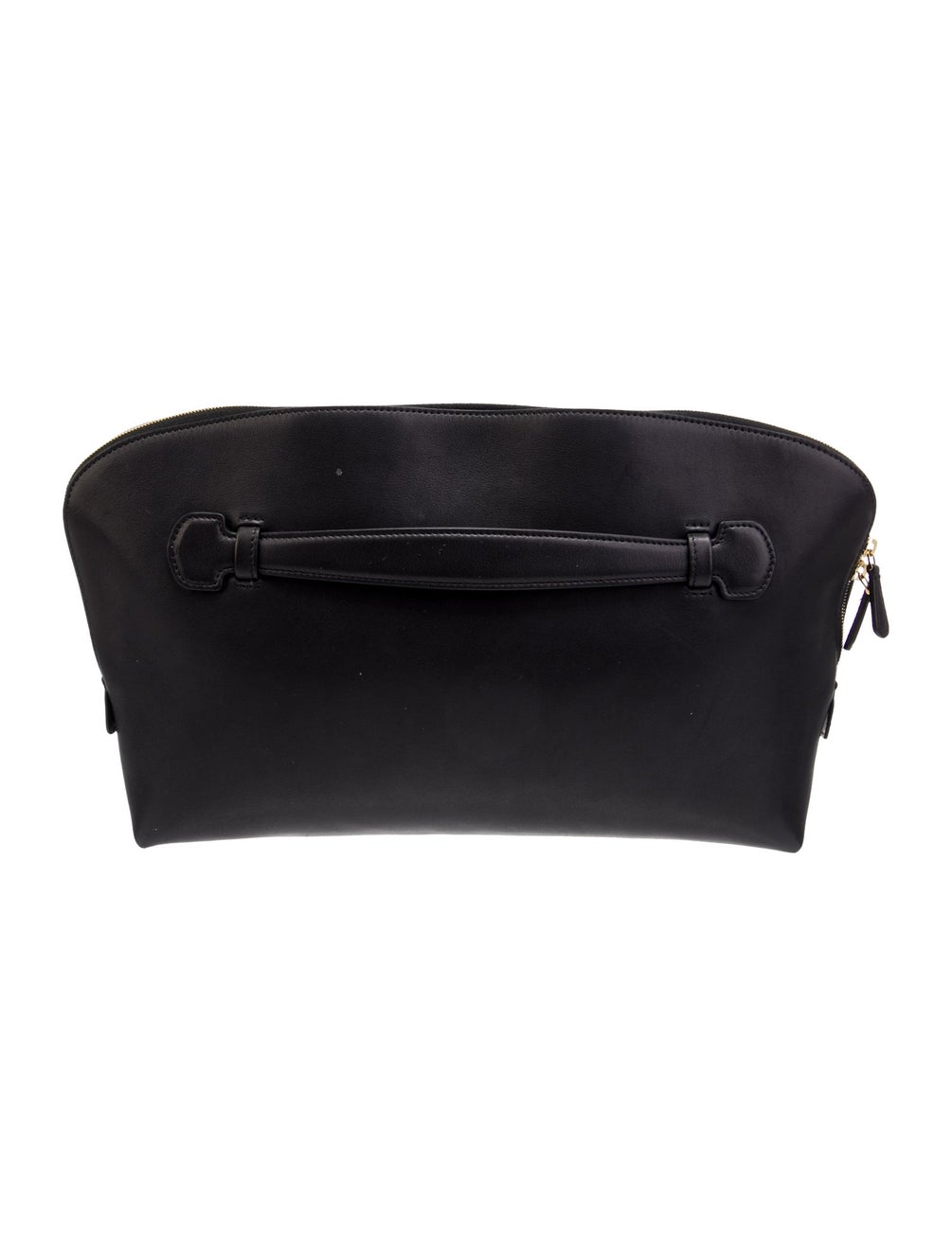 The Row Leather Ellie Clutch - Black Clutches, Handbags - THR148351 ...