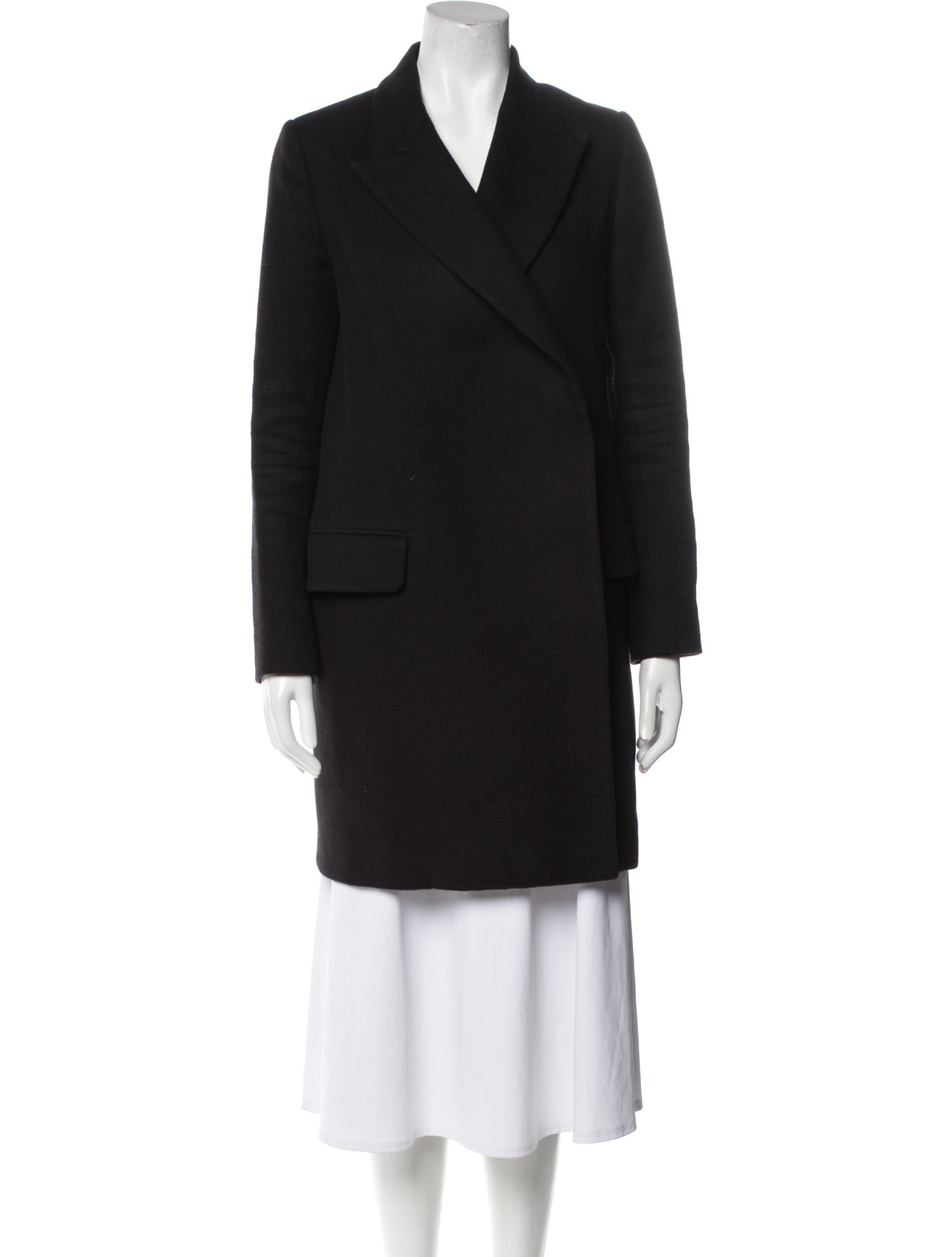 The Row Coat - Black Coats, Clothing - THR148595 | The RealReal