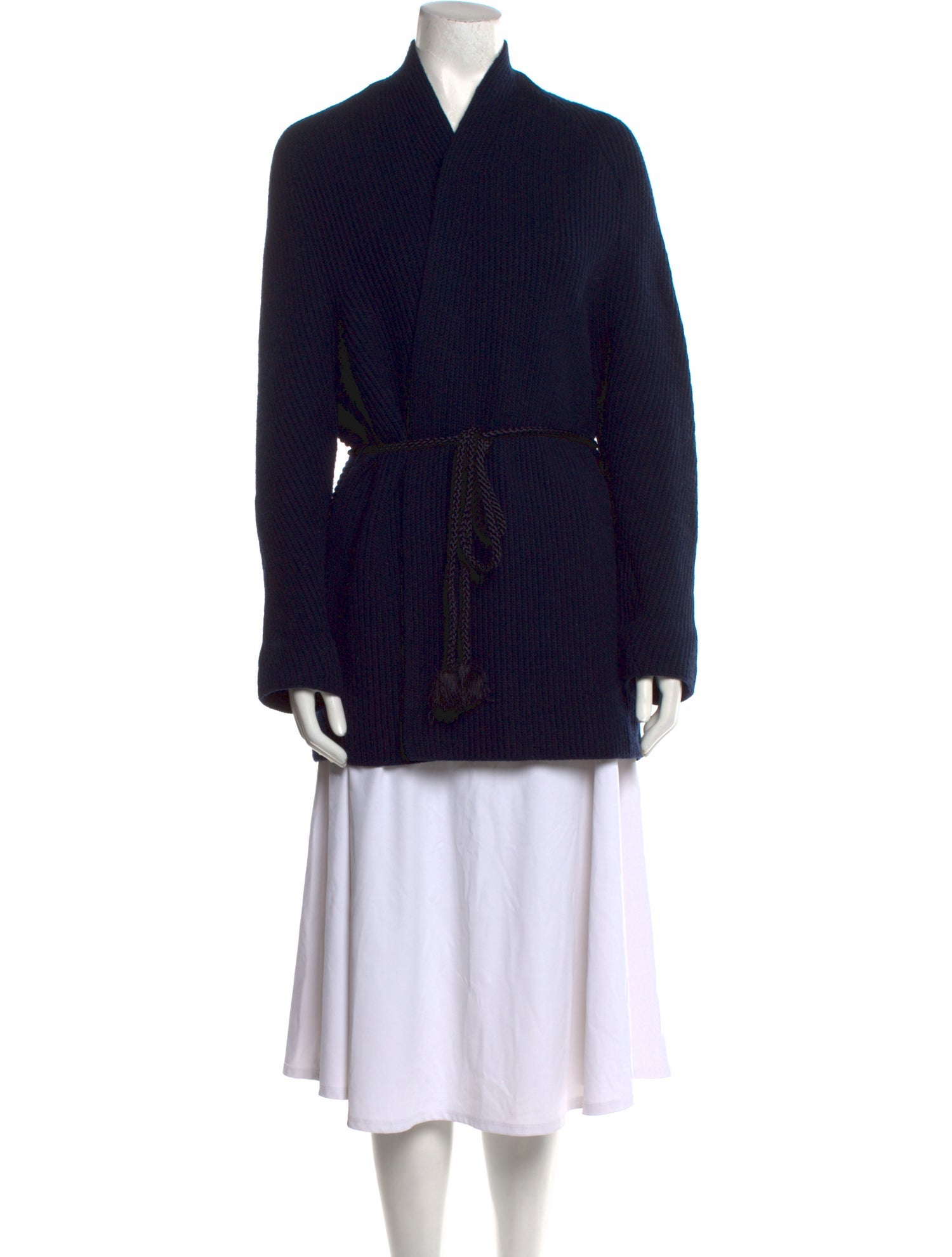 The Row Open Front Sweater - Blue Knitwear, Clothing - THR149440 | The ...