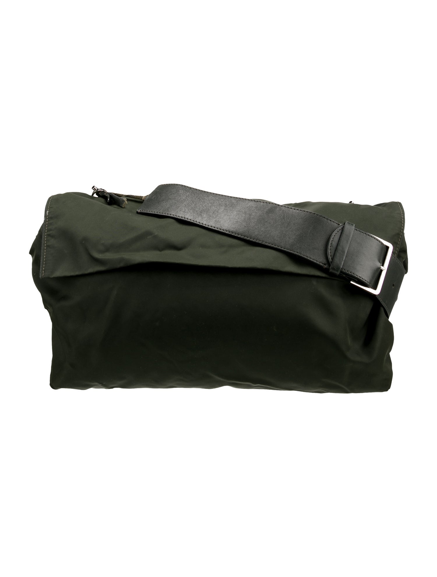 The Row Nylon Shoulder Bag - Green Shoulder Bags, Handbags - THR149949 ...