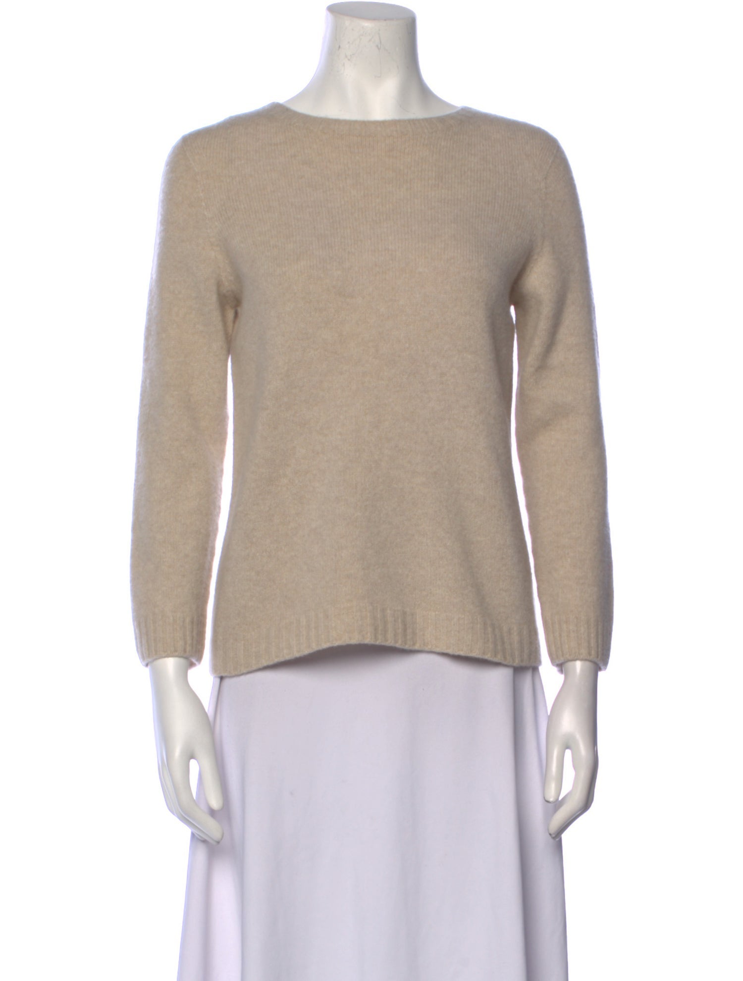 The Row Bateau Neckline Sweater - Neutrals Knitwear, Clothing ...