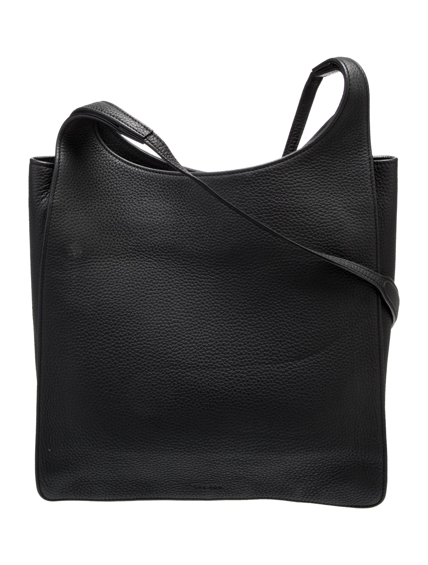 The Row Leather Jules Shoulder Bag - Black Shoulder Bags, Handbags ...