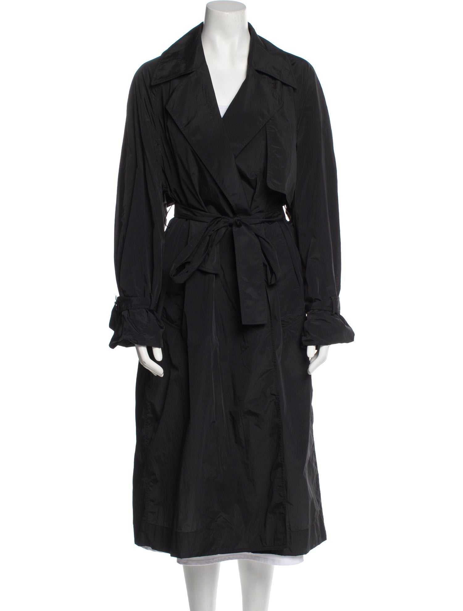 The Row Trench Coat - Black Coats, Clothing - THR157522 | The RealReal
