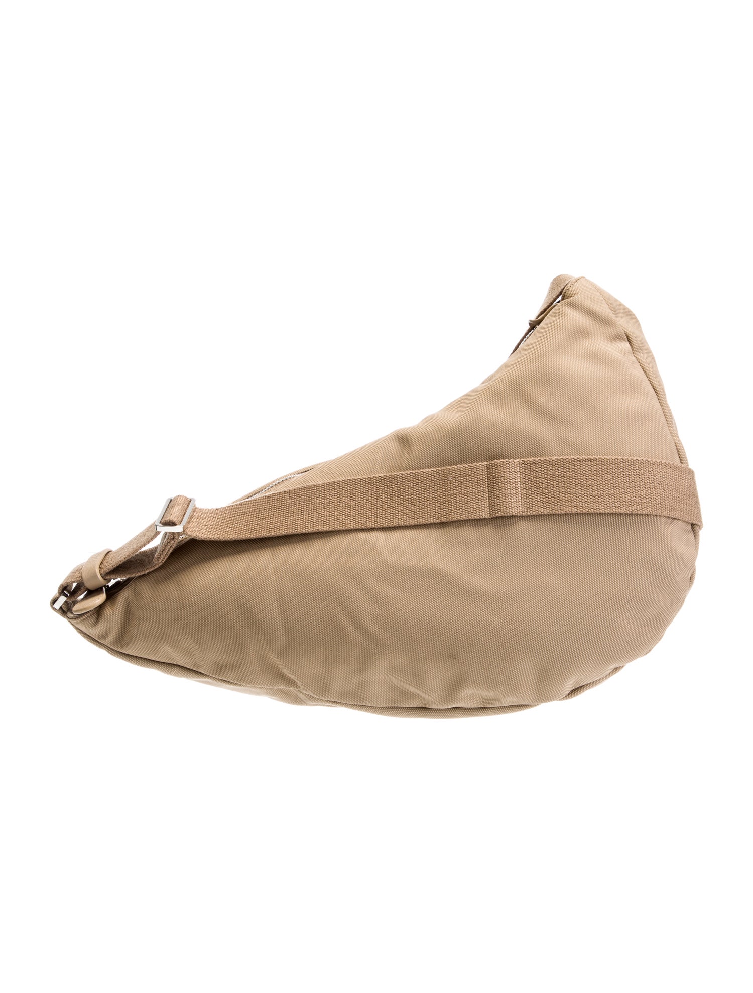 The Row Nylon Slouchy Banana Bag Two - Neutrals Shoulder Bags, Handbags ...