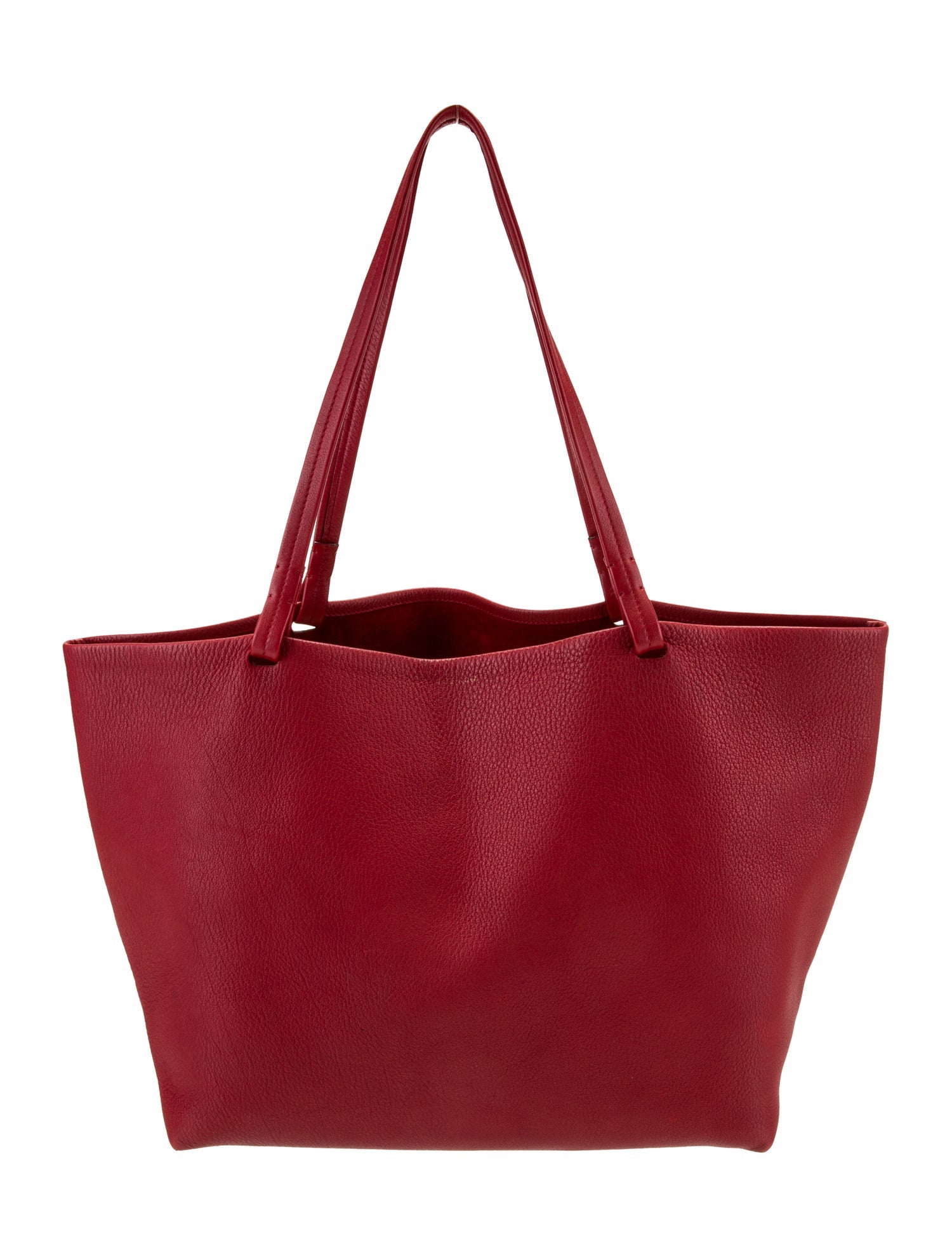The Row Leather Park Tote - Red Totes, Handbags - THR159663 | The RealReal