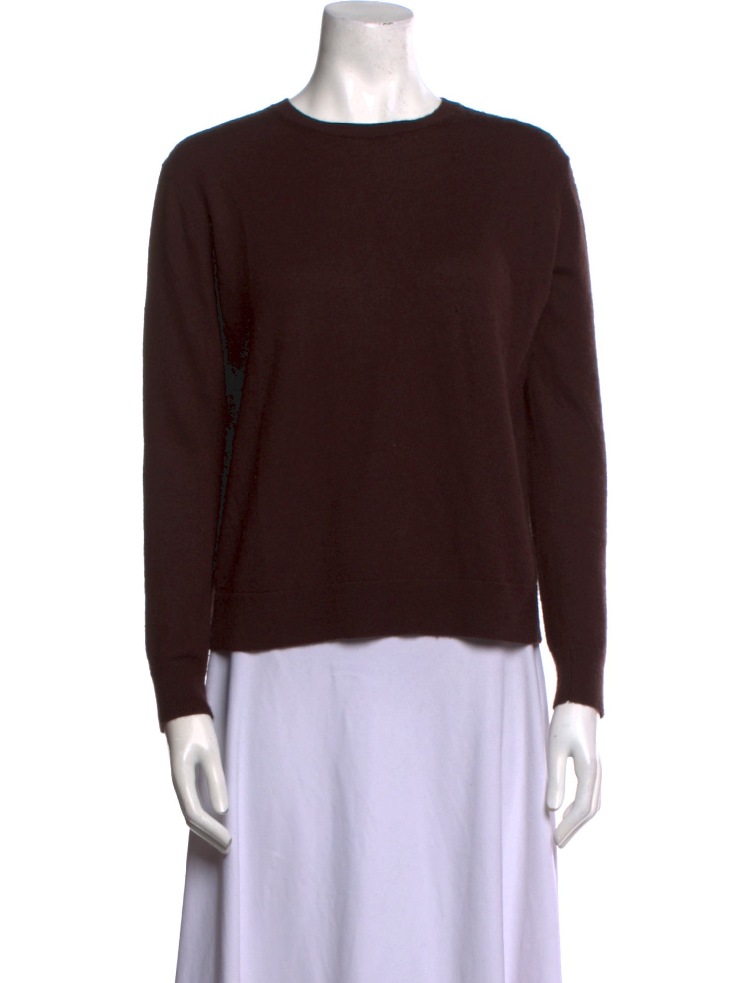 The Row Crew Neck Sweater - Brown Knitwear, Clothing - THR162902 | The ...