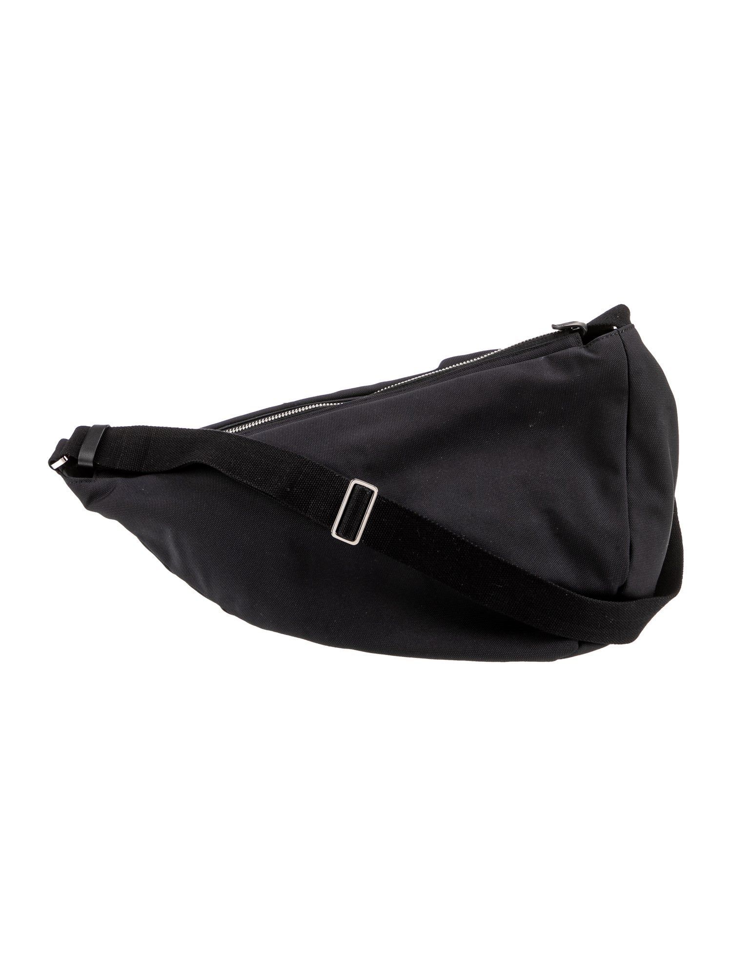 The Row Nylon Slouchy Banana Two - Black Crossbody Bags, Handbags ...