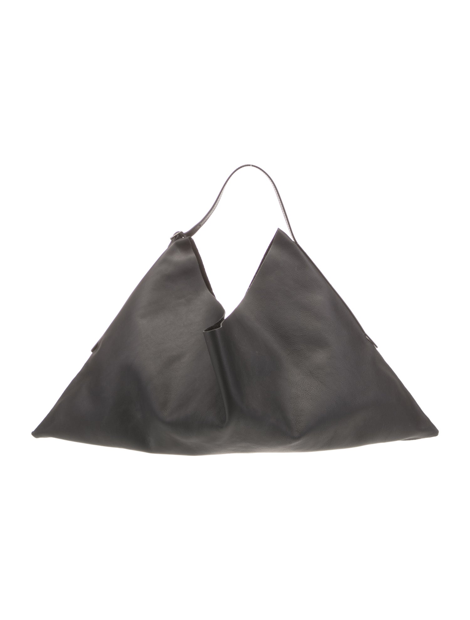 The Row Leather Bindle Bag - Black Shoulder Bags, Handbags - THR174570 ...
