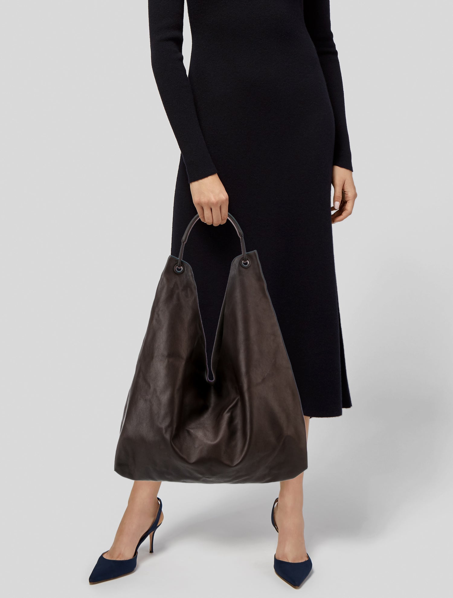 Gucci GG Signature Large Abbey Hobo - Brown Hobos, Handbags ...