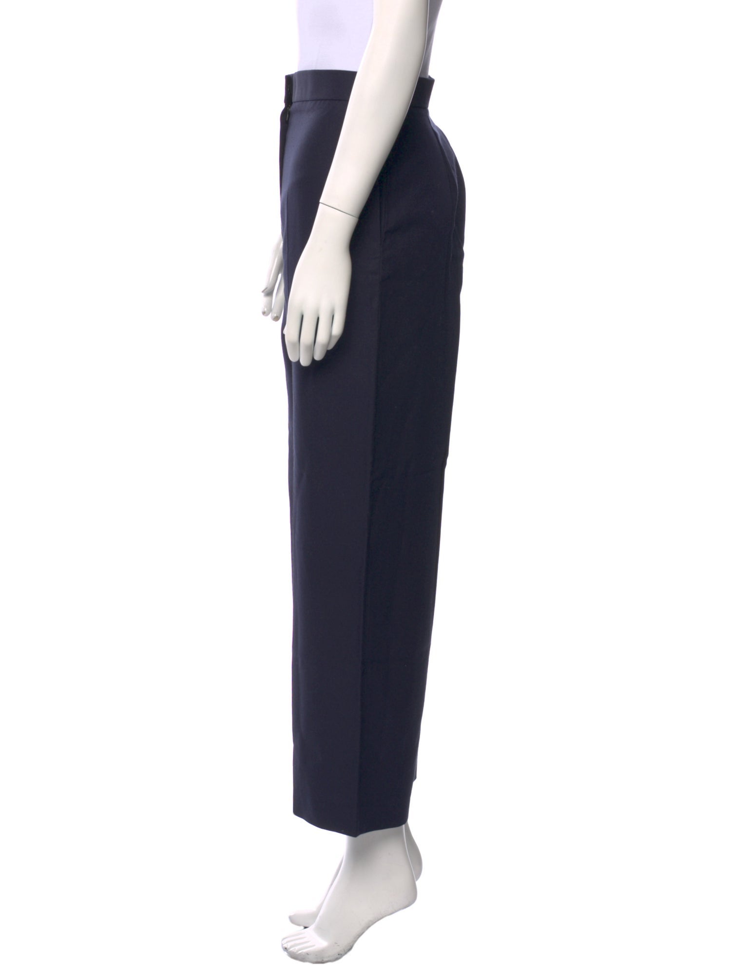 Sea New York Wide Leg Pants - Blue, 14.25" Rise Pants, Clothing ...