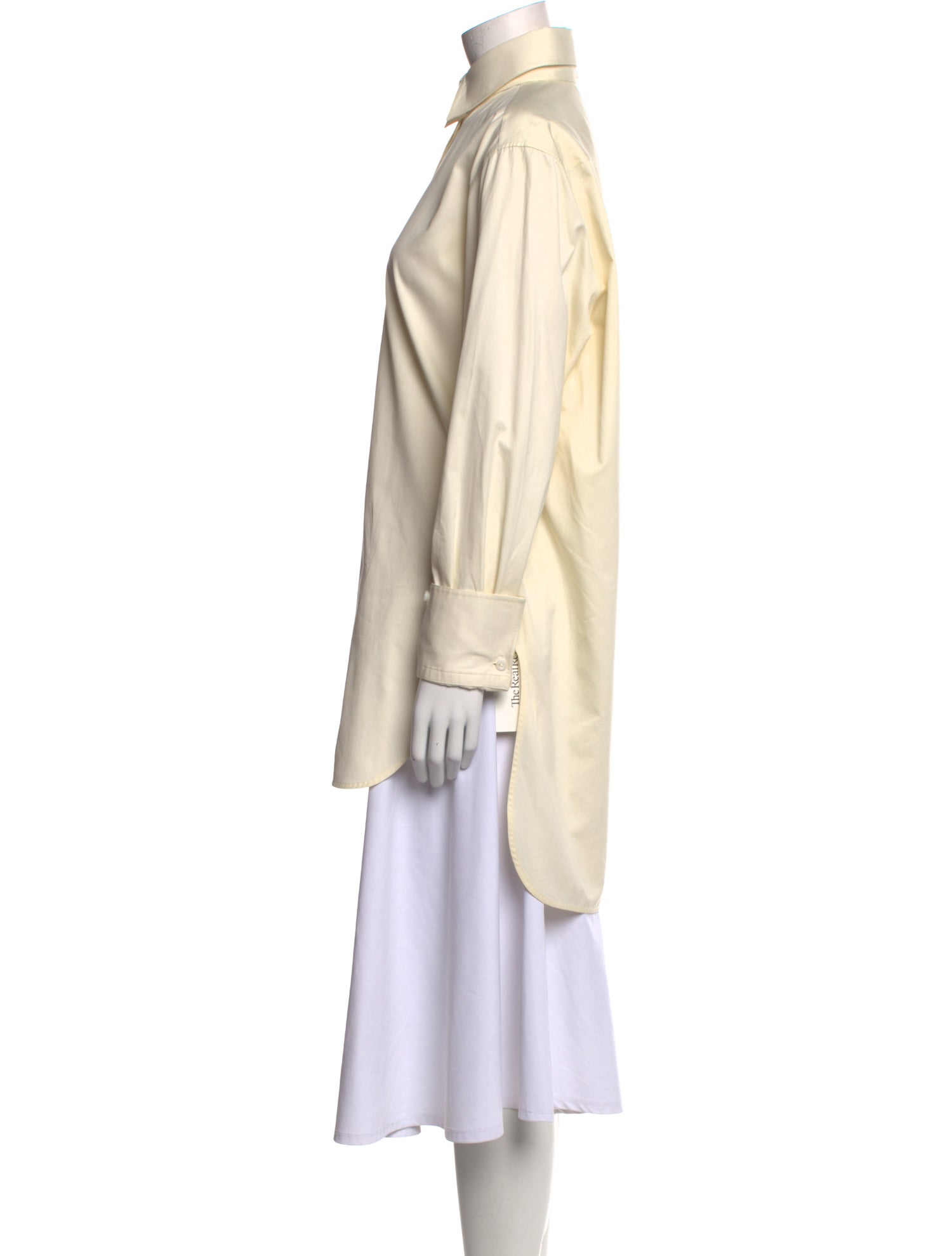 Max Mara Silk Mock Neck Tunic w/ Tags - Neutrals Tops, Clothing ...