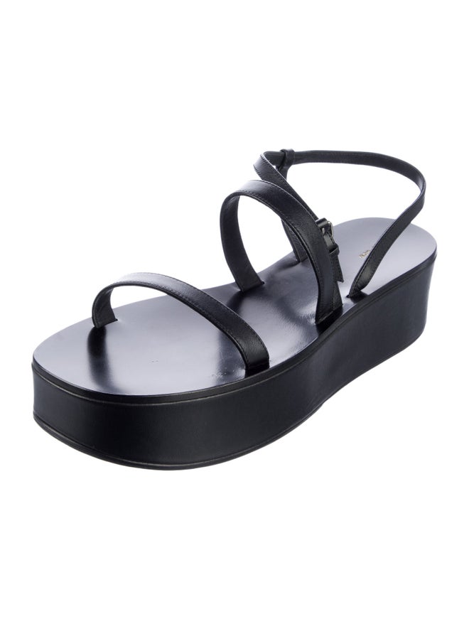 Alexandre Birman Patent Leather Platform Sandals - Green Sandals, Shoes ...