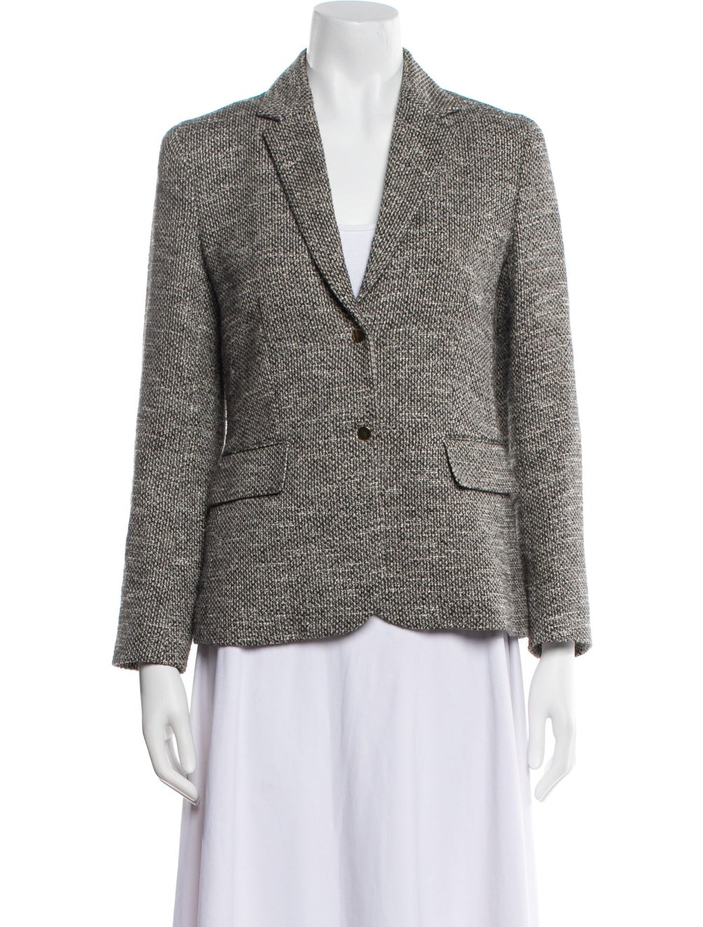 The Row Plaid Print Blazer - Neutrals Jackets, Clothing - THR181913 ...