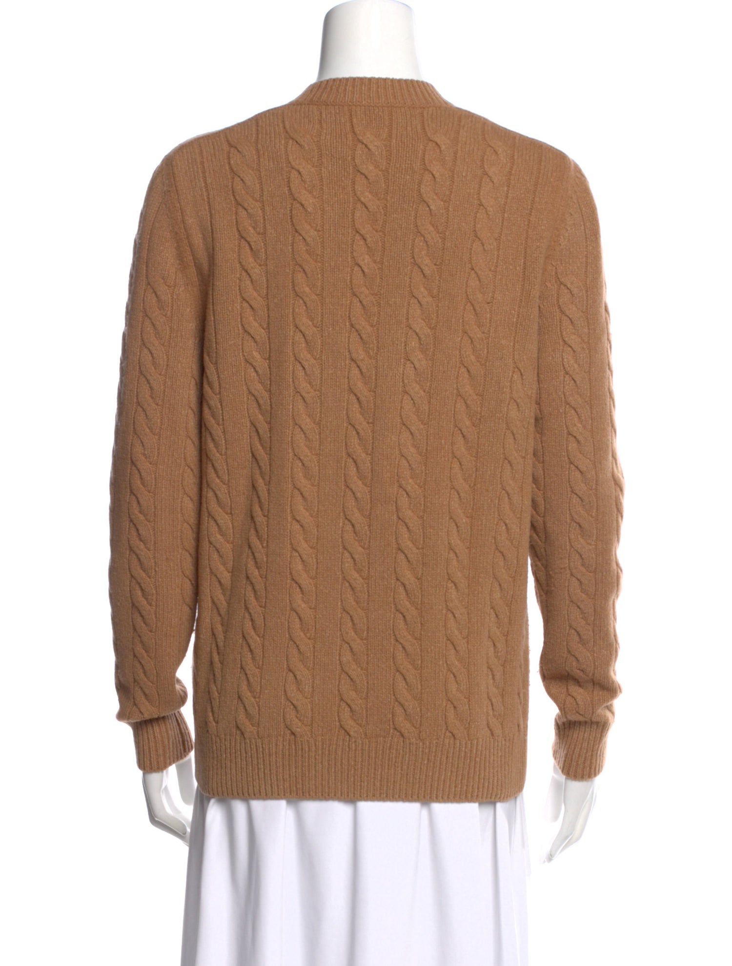 The Row Loneke Virgin Wool Sweater - Brown Knitwear, Clothing ...