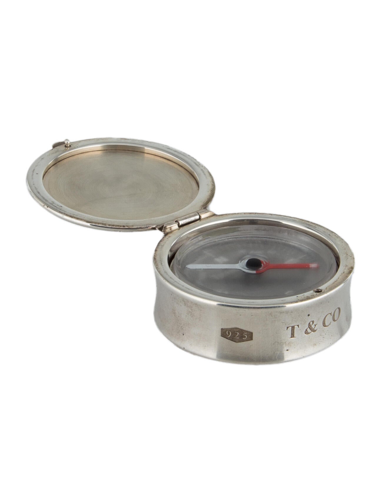 Tiffany & Co. Sterling Silver Compass - Silver Tech & Travel, Decor ...
