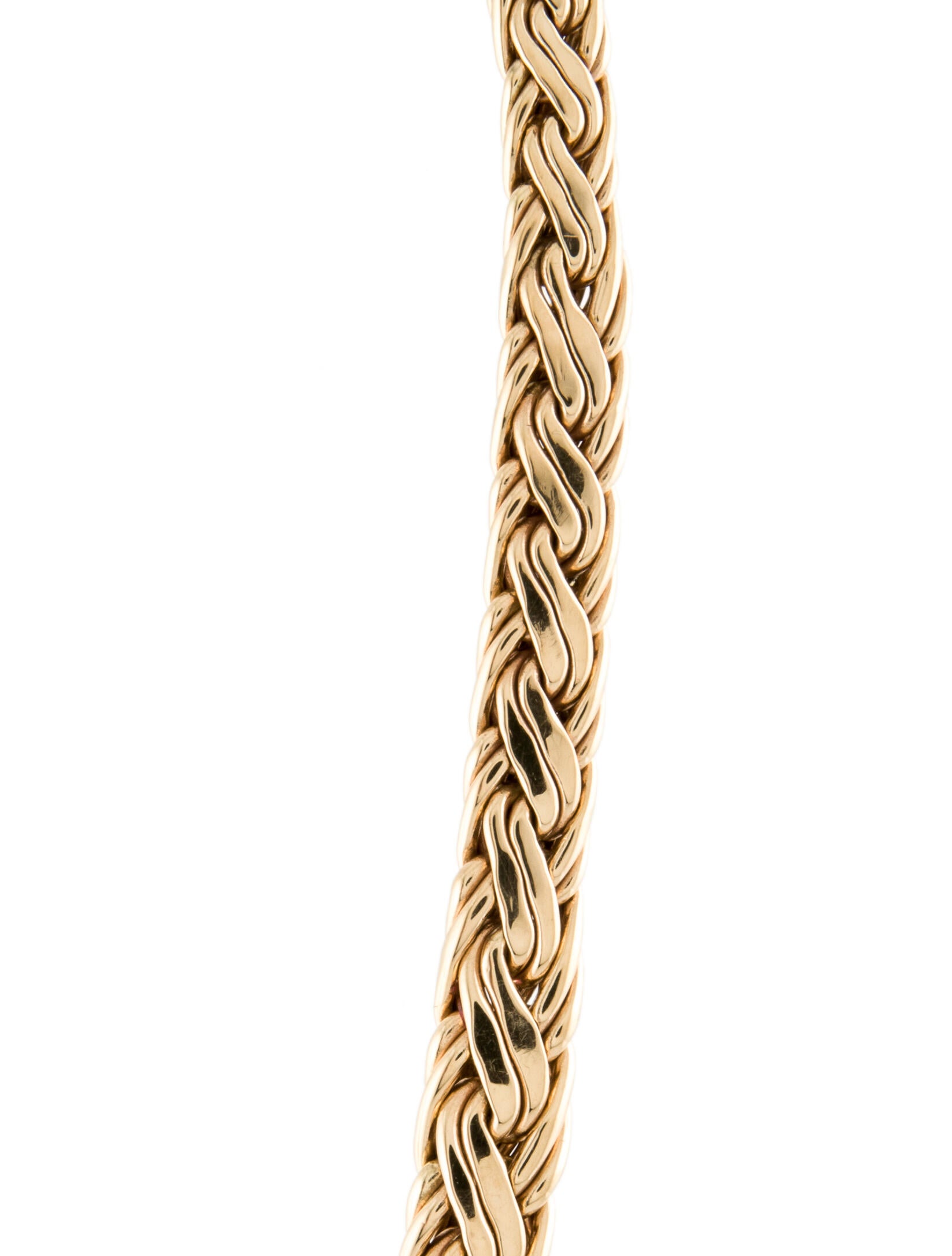 Tiffany & Co. Vintage Russian Braid Chain Necklace - 14K Yellow Gold ...