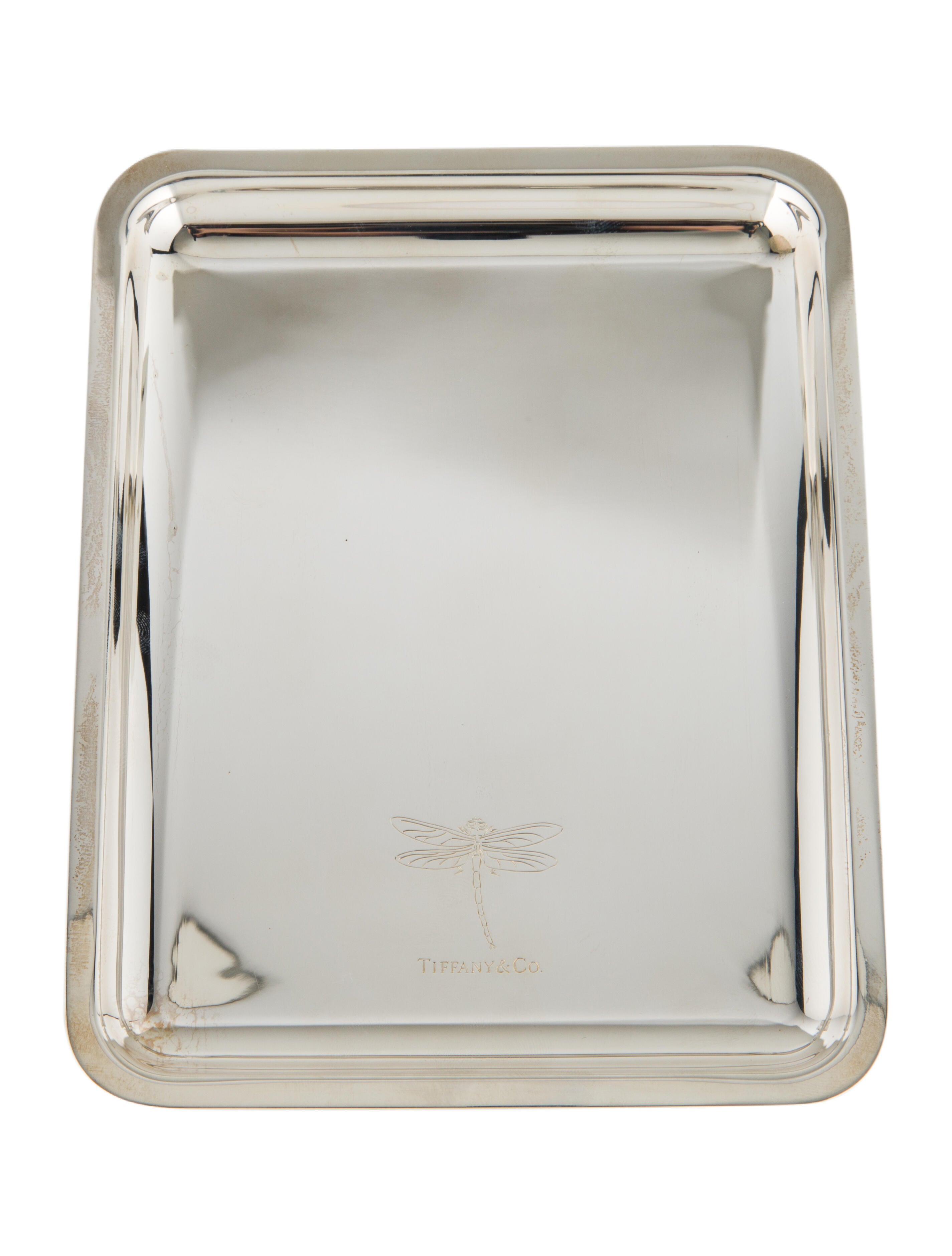 Tiffany & Co. Sterling Silver Dragonfly Tray - Silver Decorative ...